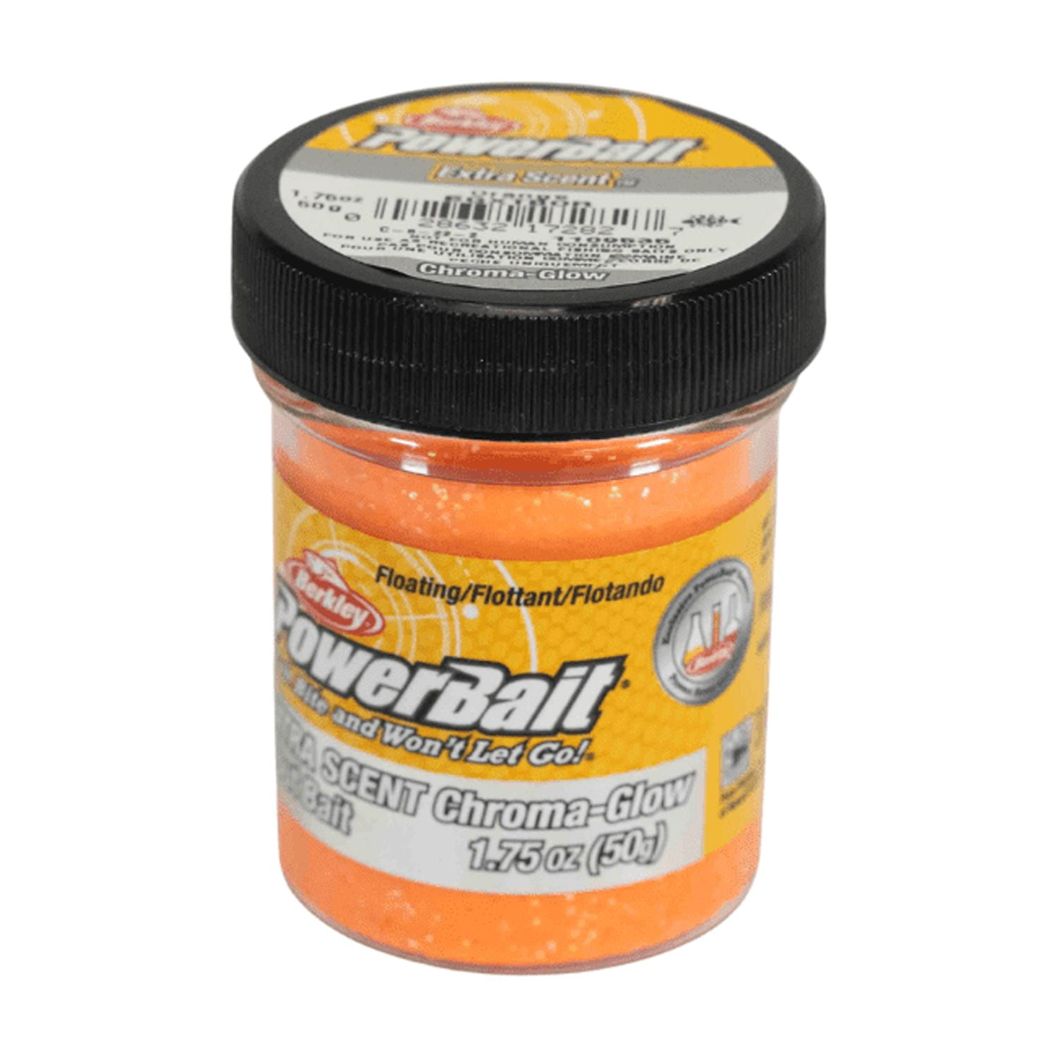 Berkley PowerBait Glitter Chroma-Glow Dough Fishing Dough Bait ...