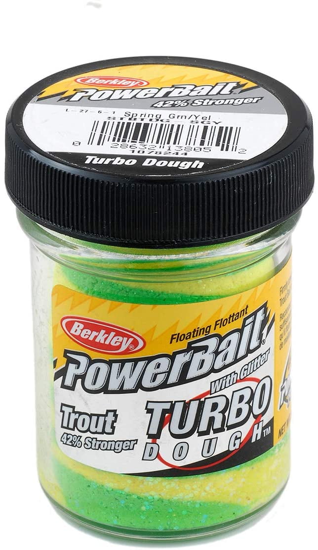 Berkley Power Bait Glitter Turbo Dough Fishing Dough Bait - Walmart.com