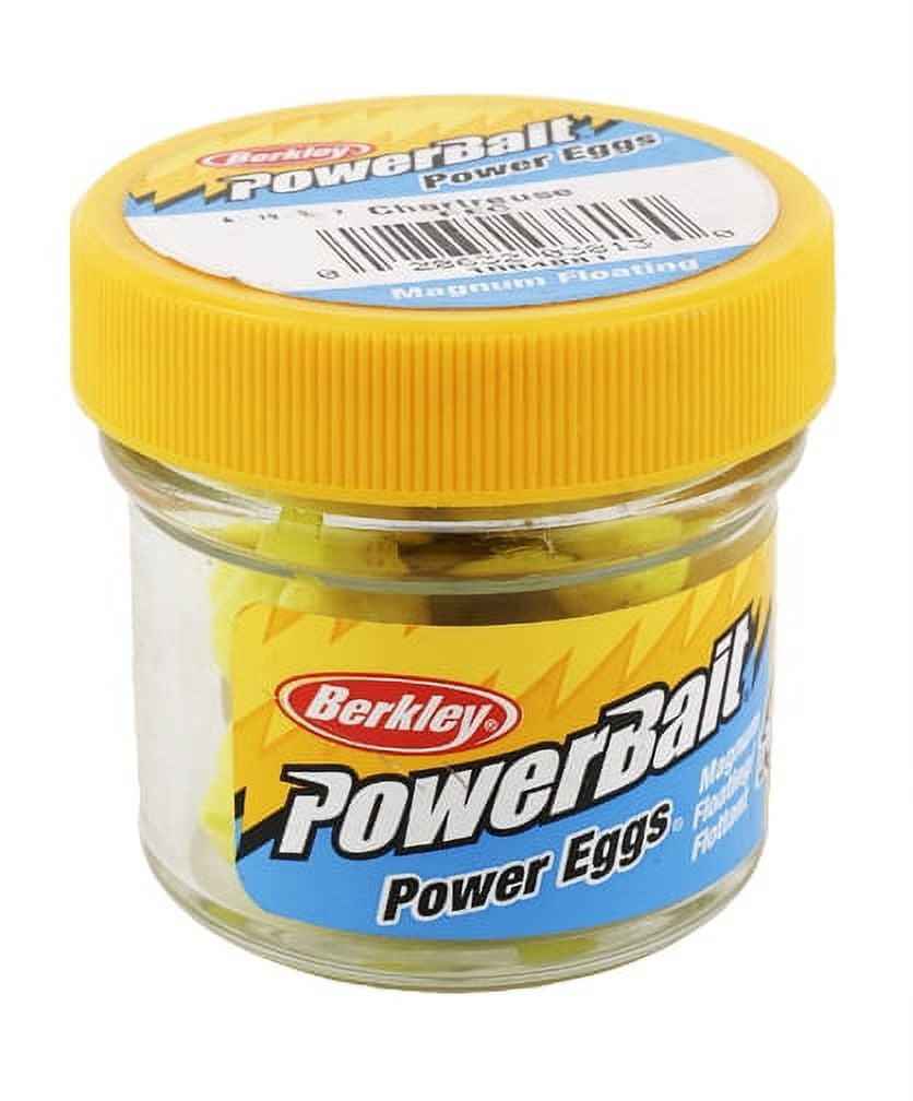Berkley PowerBait Magnum Floating Power Eggs, Chartreuse - Walmart.com
