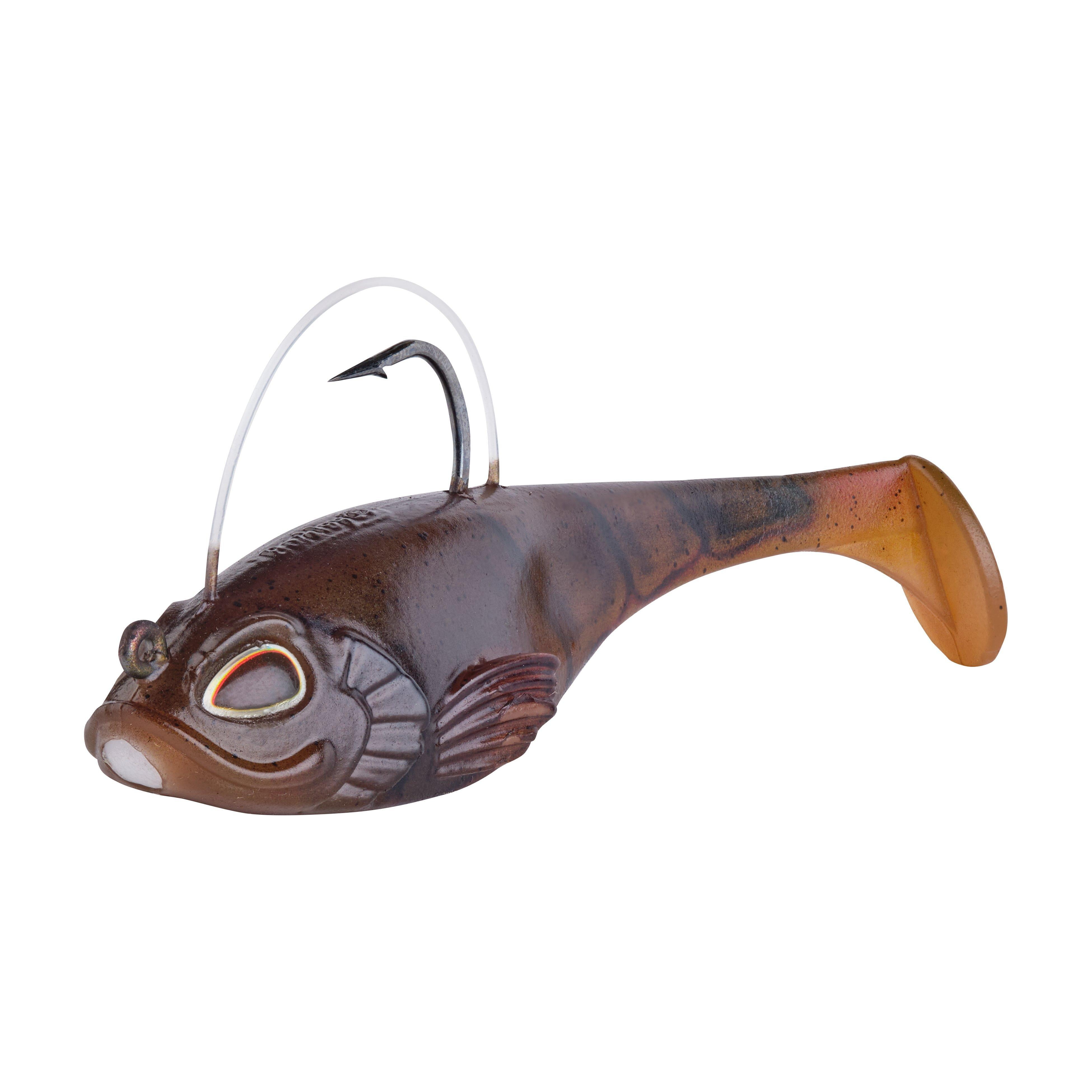 Berkley Powerbait Agent E Fishing Soft Bait, HD Brown Craw, 3in - 1/2 ...