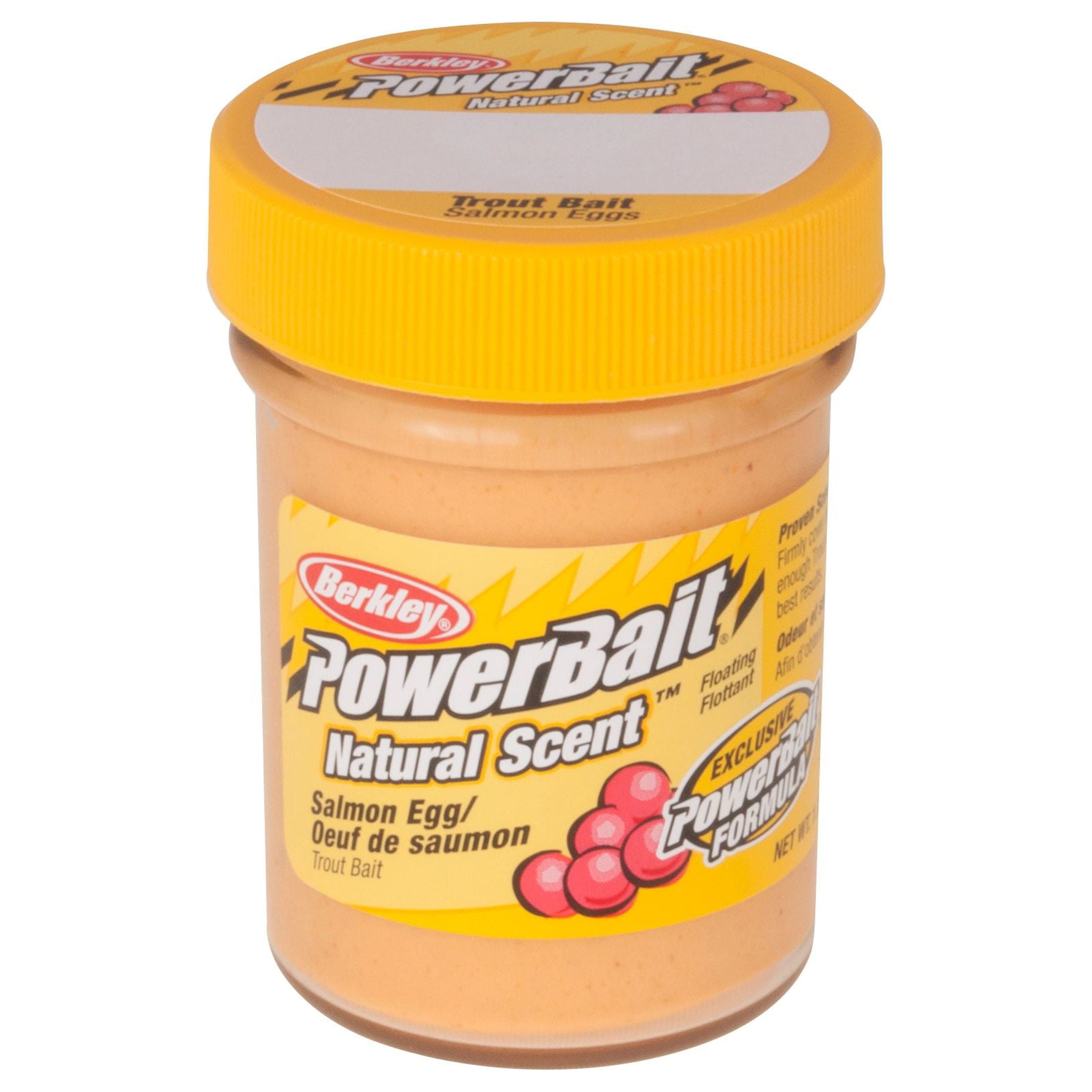 Berkley PowerBait Natural Scent Trout Fishing Dough Bait with Fishable ...