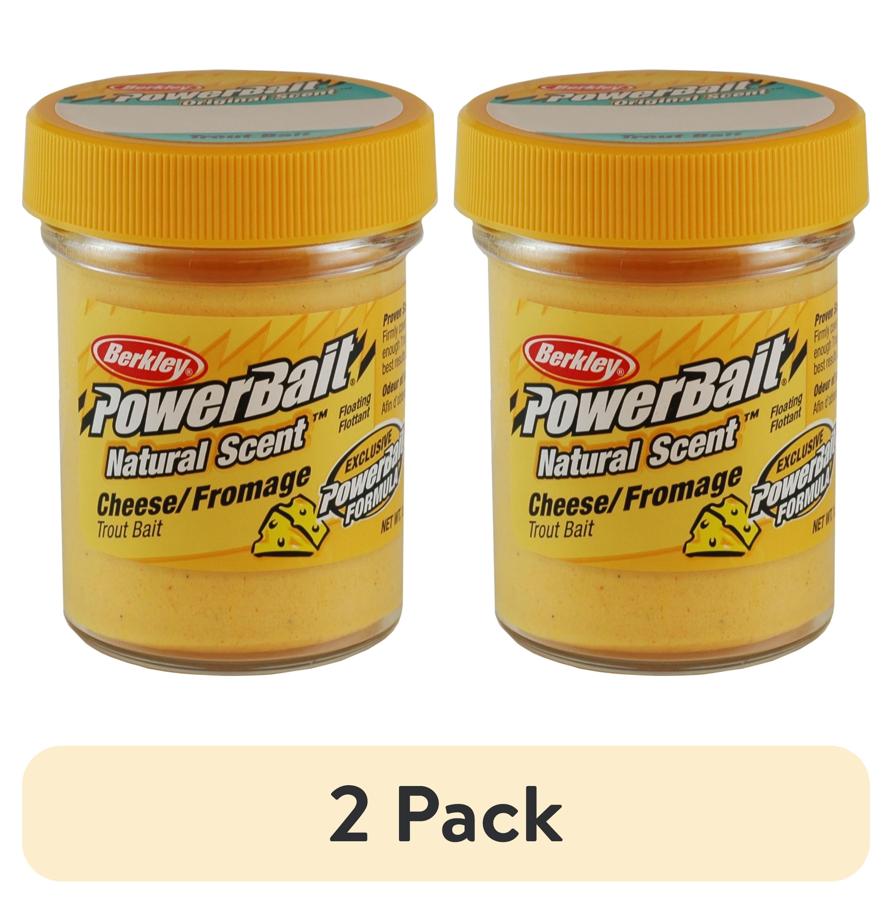 (2 pack) Berkley PowerBait Natural Scent Trout Fishing Dough Bait ...