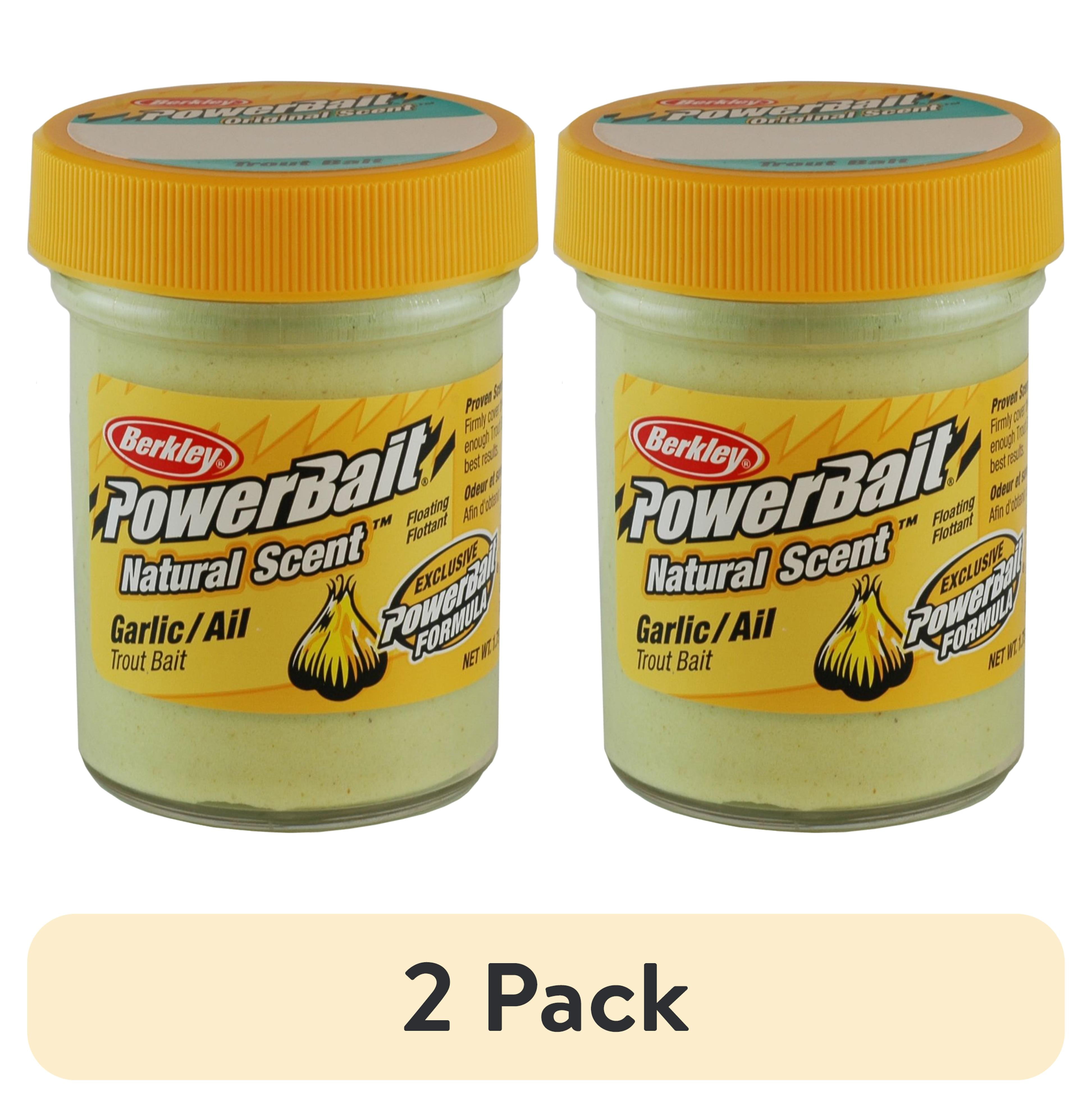 (2 pack) Berkley PowerBait Natural Scent Trout Fishing Dough Bait ...