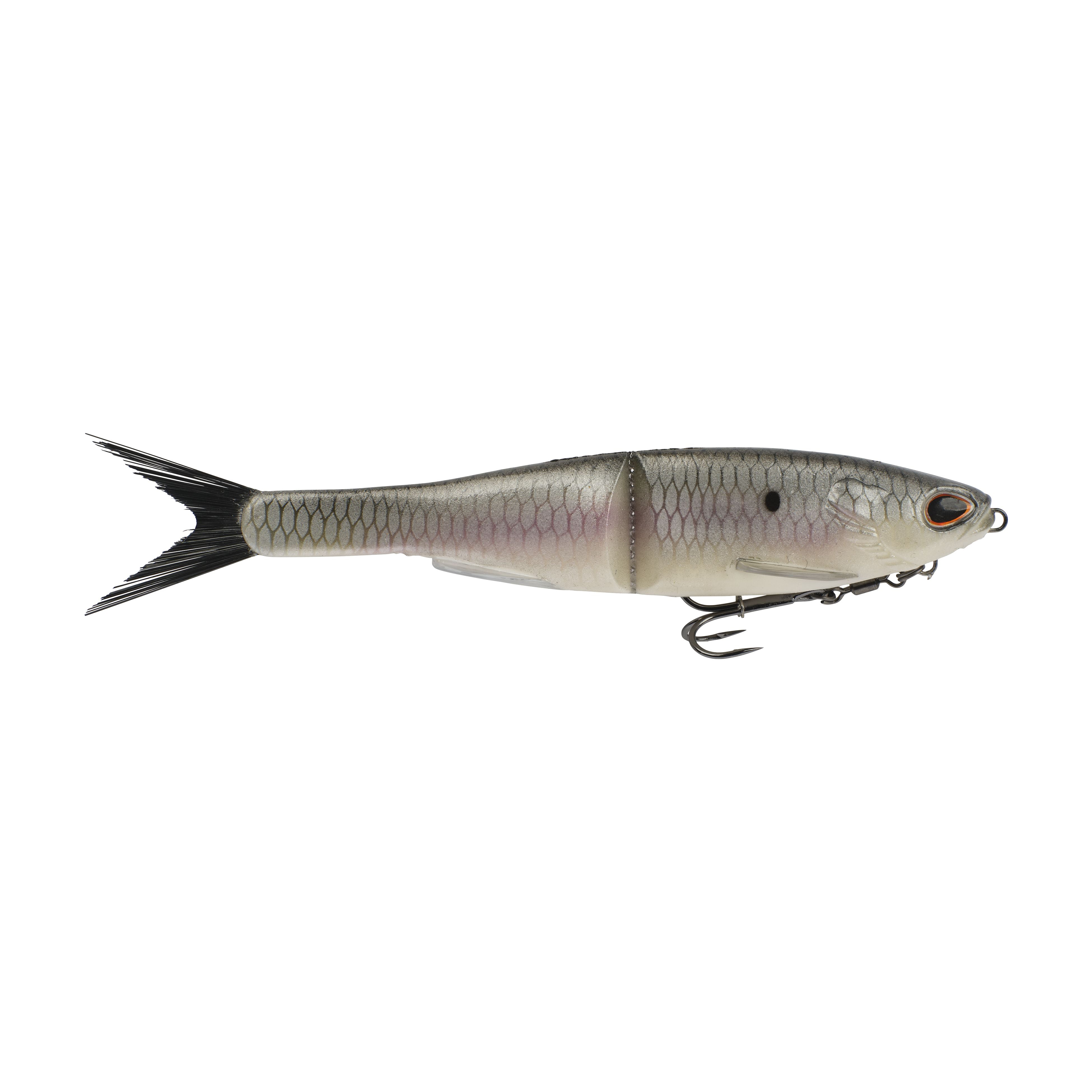 Berkley PowerBait® Nessie Fishing Bait, Hickory Shad, 7 in, Soft ...