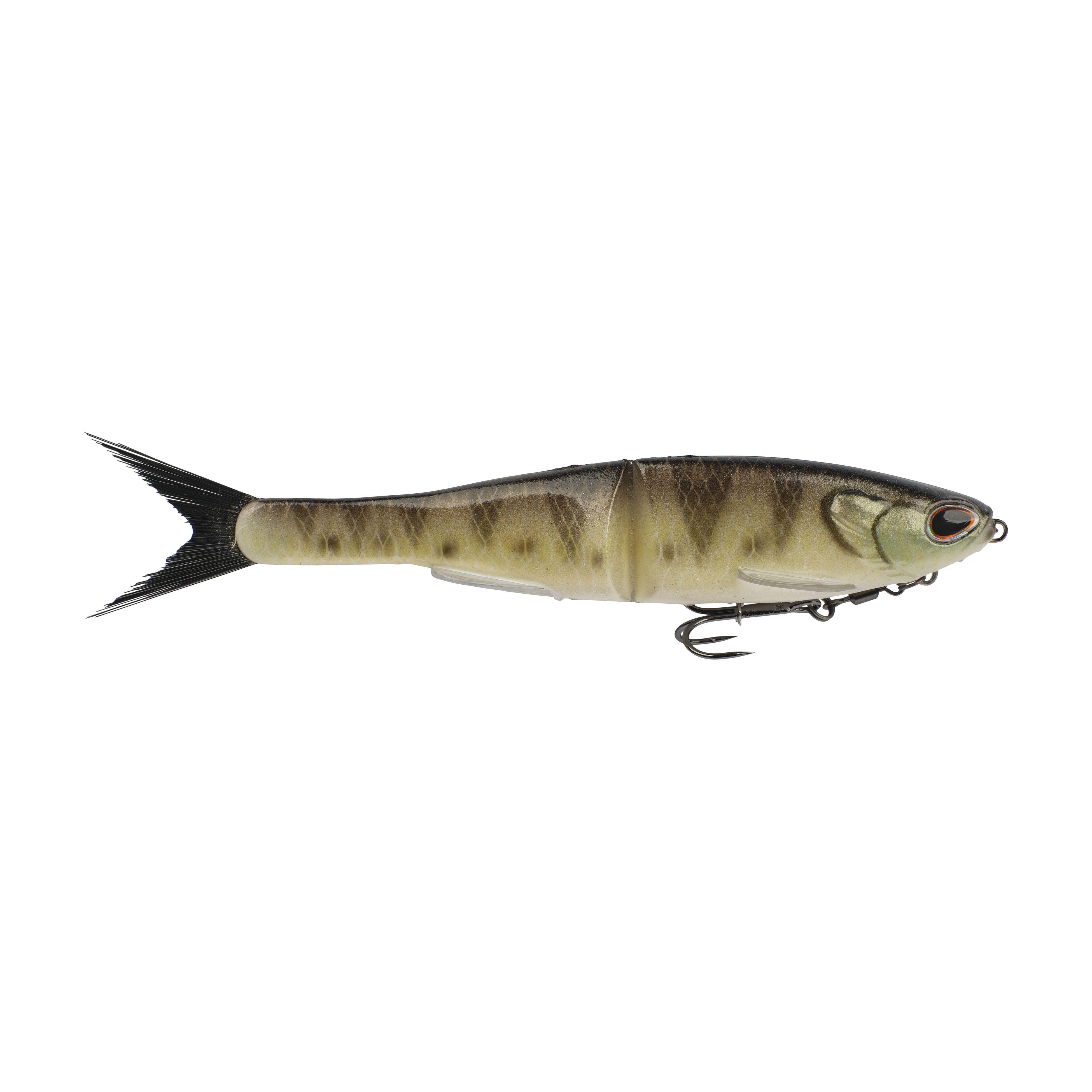 Berkley PowerBait® Nessie Fishing Bait, Perch, 5 in, Soft Swimbait ...