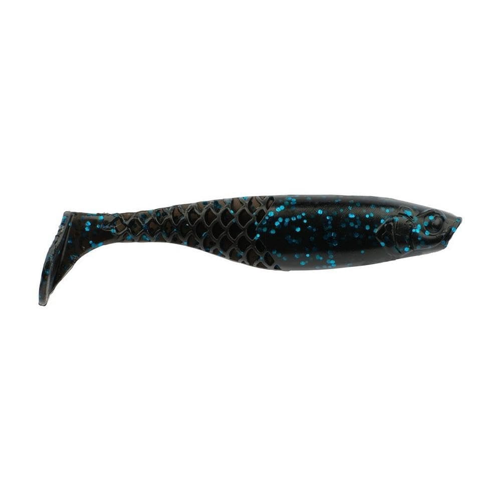 Berkley PowerBait Paddlin' Power Stinger Fishing Bait, Black Blue Fleck ...