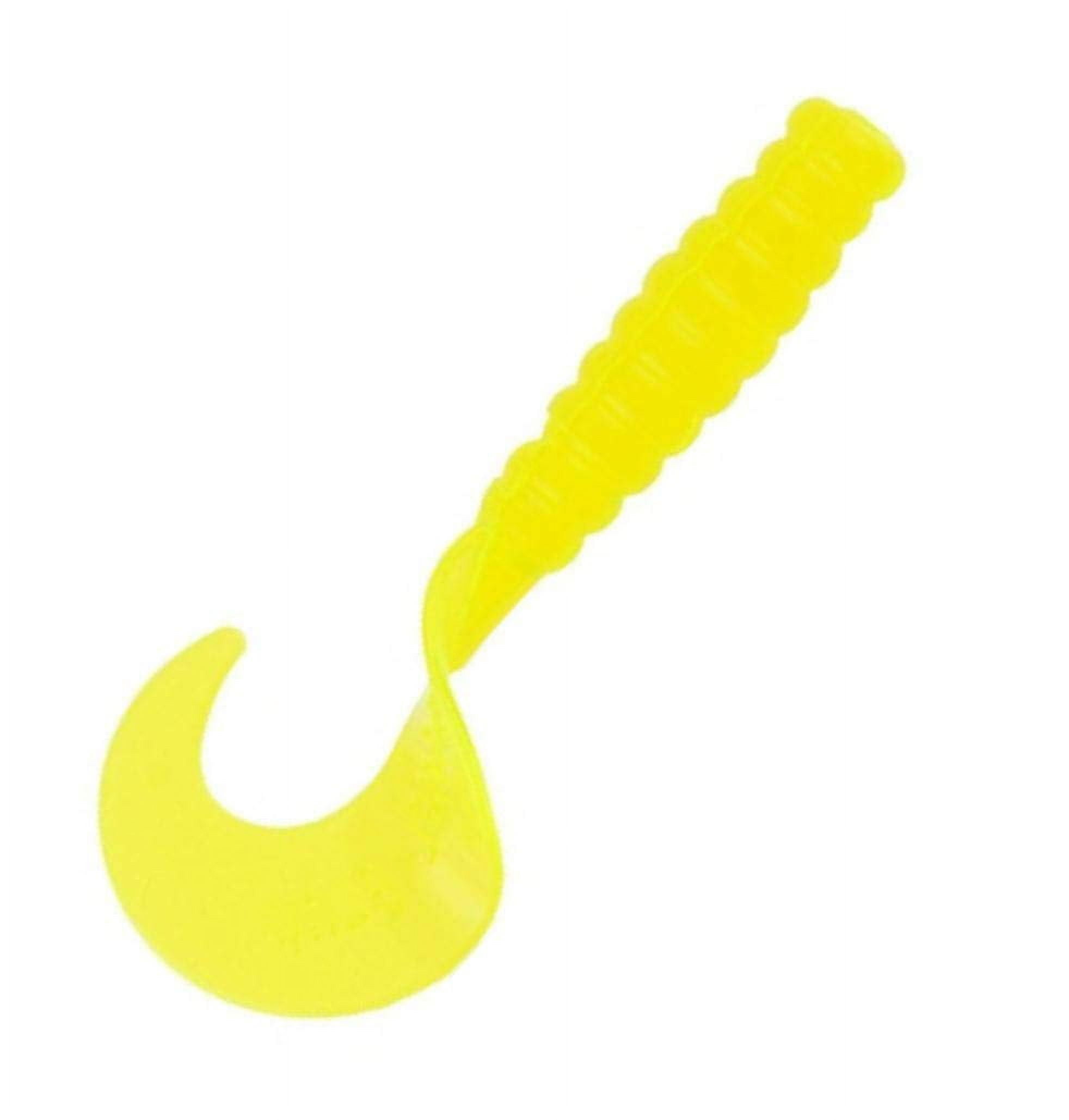 Berkley PowerBait Power Grubs Fishing Bait, Chartreuse - Walmart.com