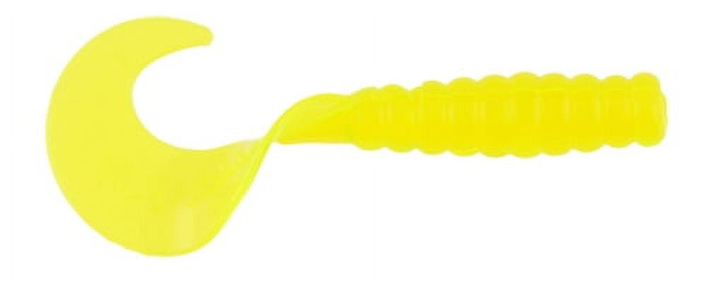Berkley PowerBait Power Grubs Fishing Bait, Chartreuse - Walmart.com