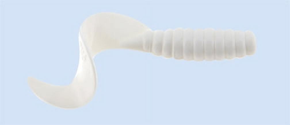 Berkley PowerBait Power Grubs Fishing Bait - 3in White Bait - Walmart.com