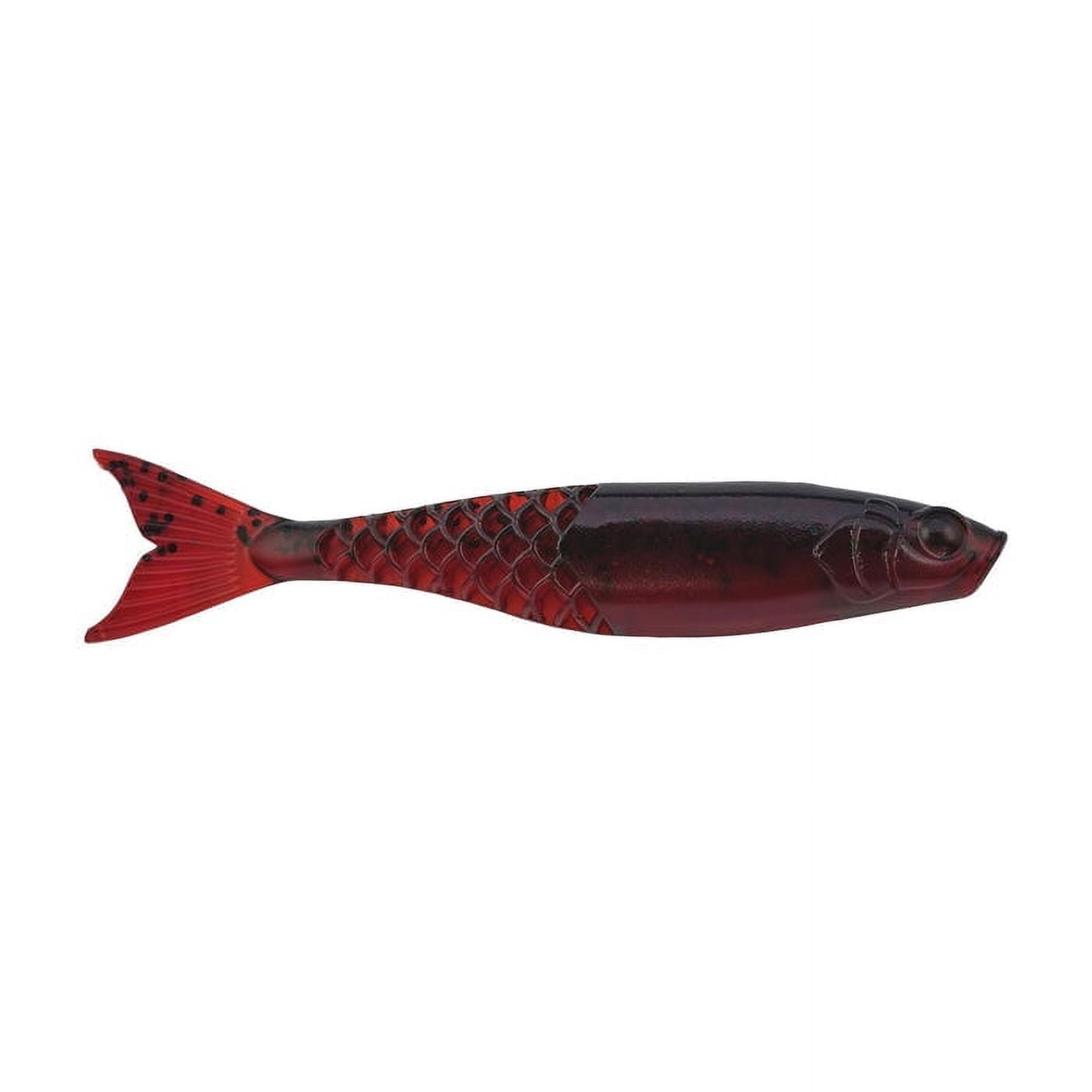 Berkley PowerBait PowerStinger Fishing Soft Bait, Ghost Red Craw, 4 1/4 ...