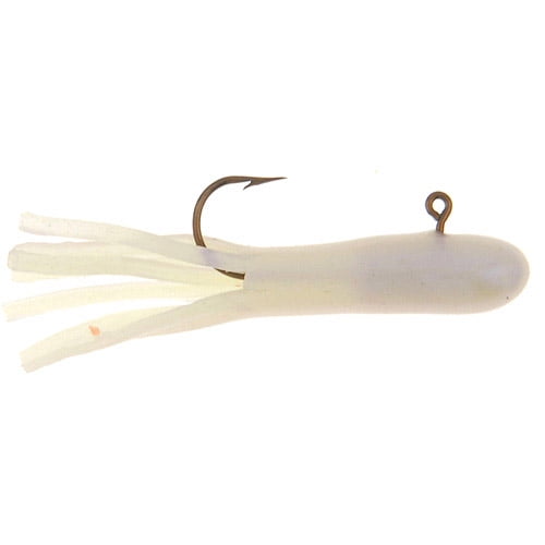 Berkley PowerBait Pre-Rigged Atomic Tubes Fishing Bait, Pearl - Walmart.com