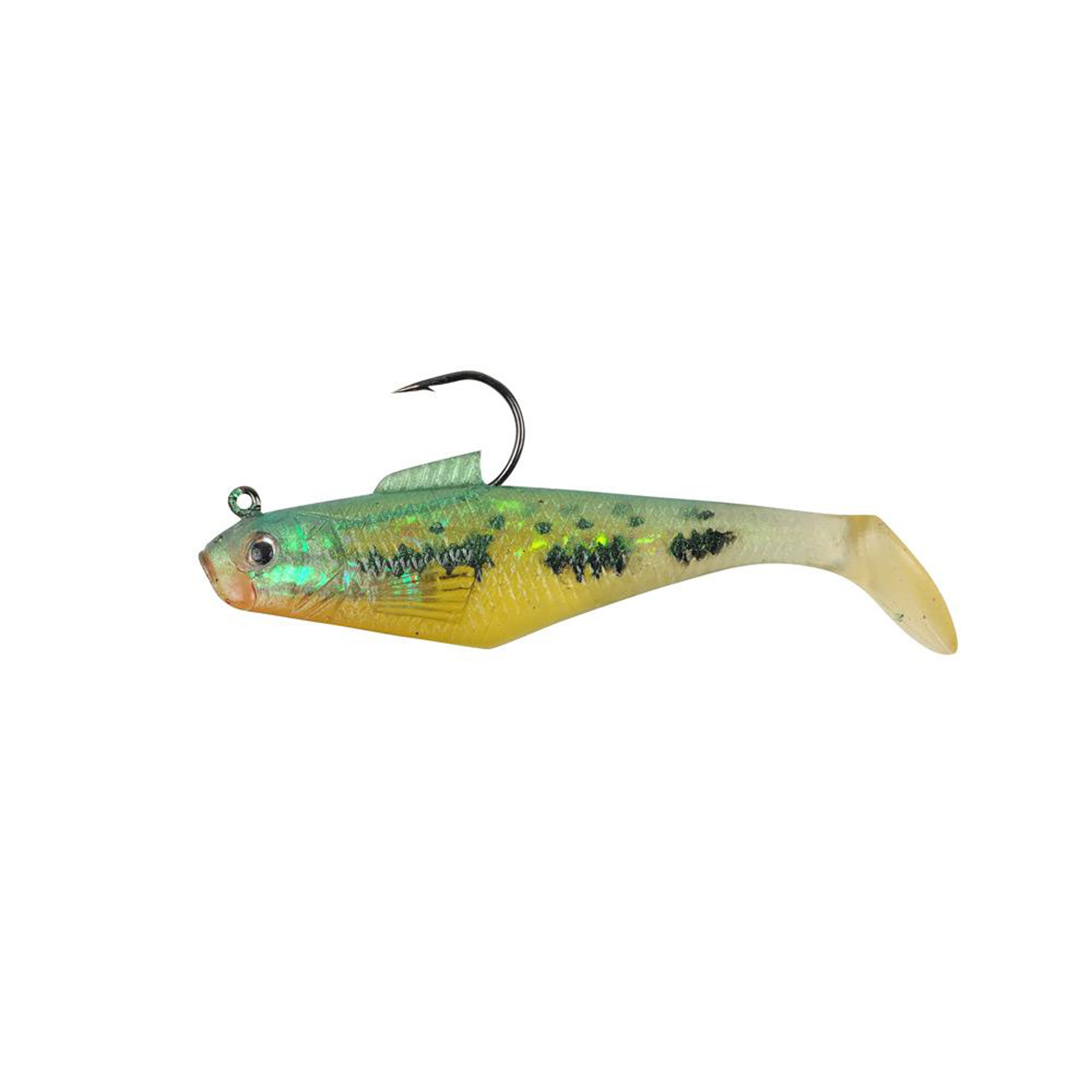 Berkley PowerBait Pre-Rigged Swim Shad Fishing Bait, Baby Bass, 4in ...
