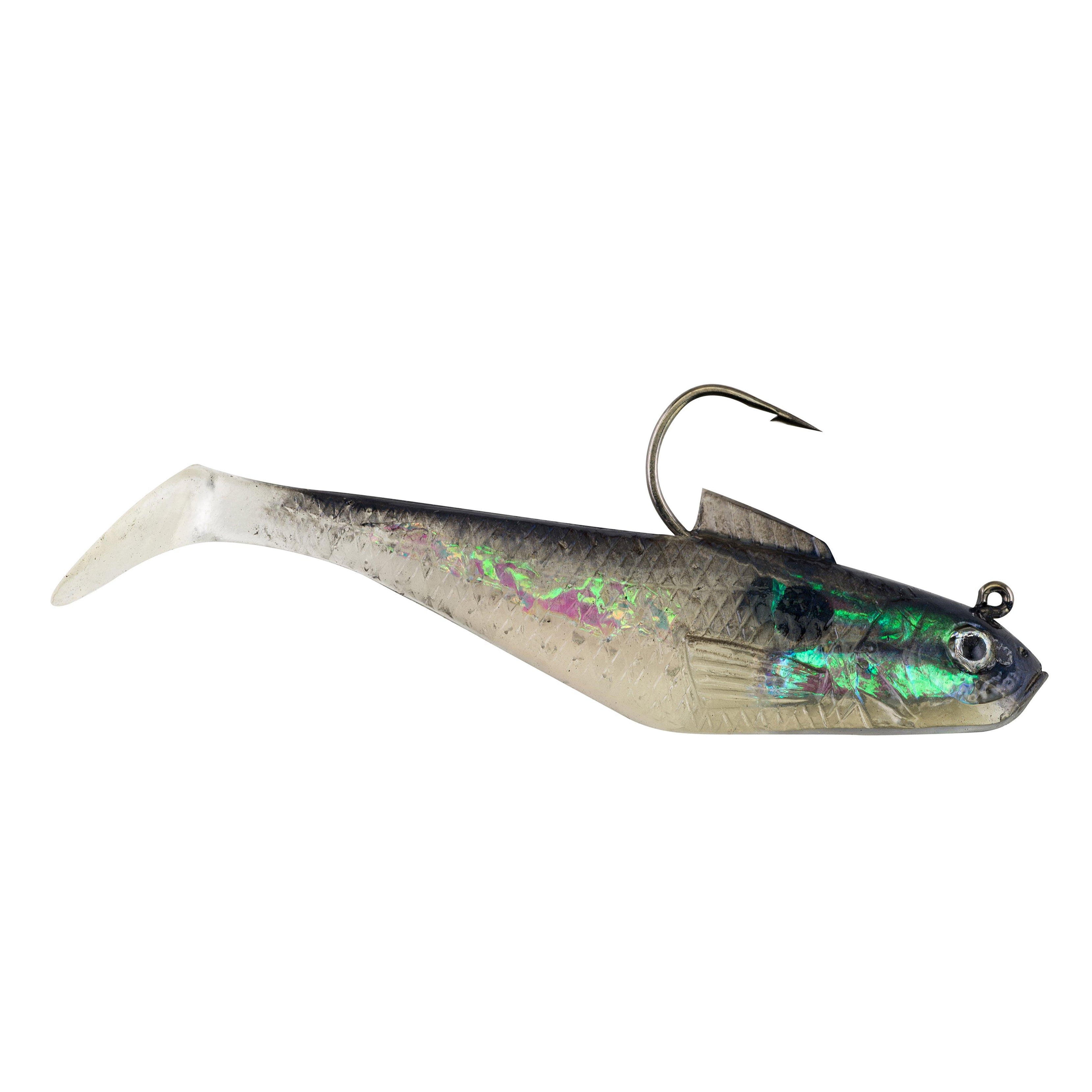 Berkley PowerBait Pre-Rigged Swim Shad Fishing Bait, Silver Shad, 3in | 8cm - Walmart.com