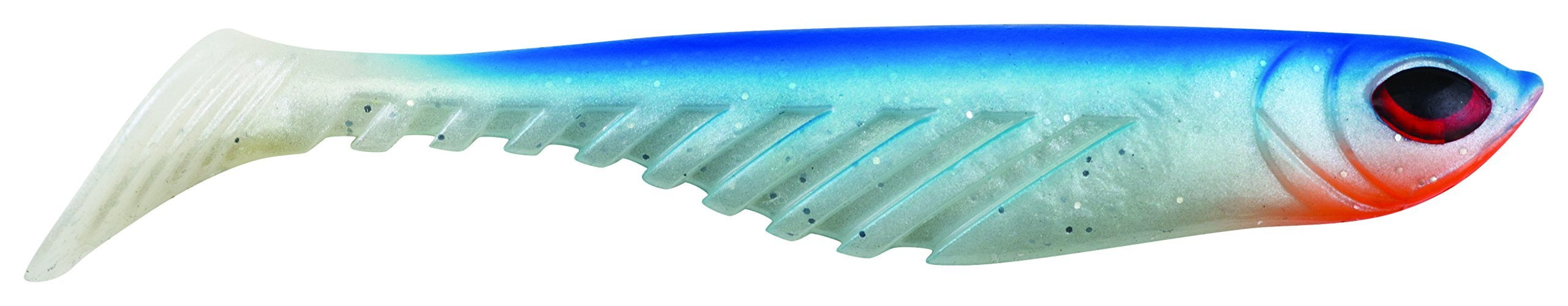 Berkley PowerBait Ripple Shad Fishing Bait, Blue Silver, 3in | 8cm ...