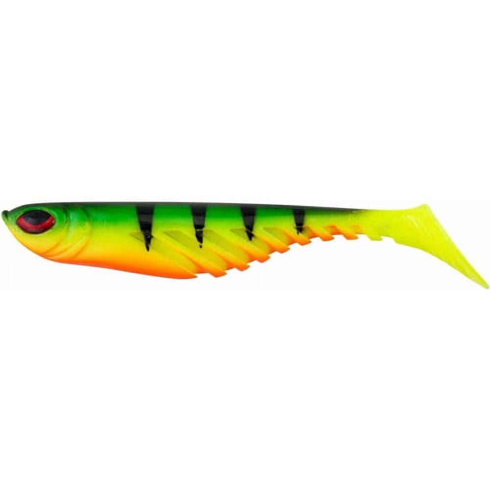 Berkley PowerBait Ripple Shad Fishing Bait, Fire Perch, 2in | 5cm ...