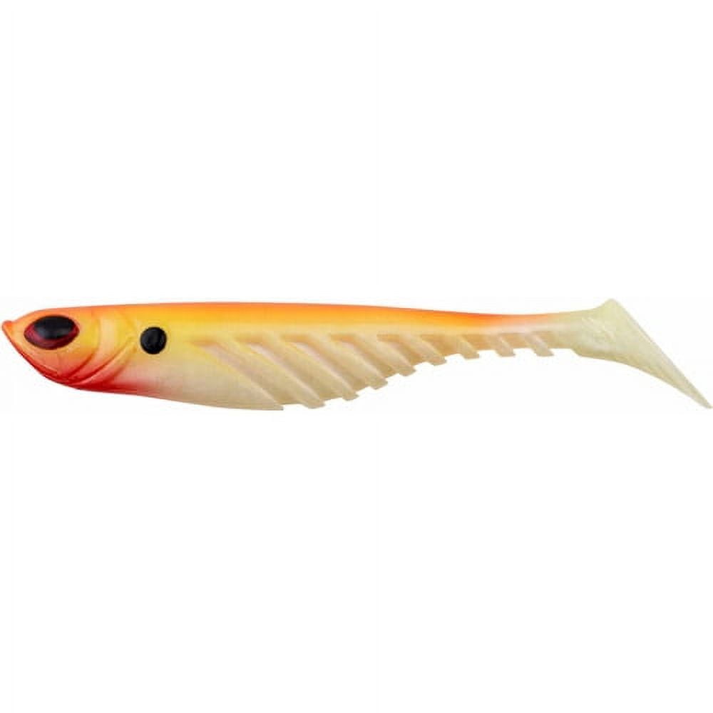 Berkley PowerBait Ripple Shad Fishing Bait, Orange Pearl, 4in | 10cm ...