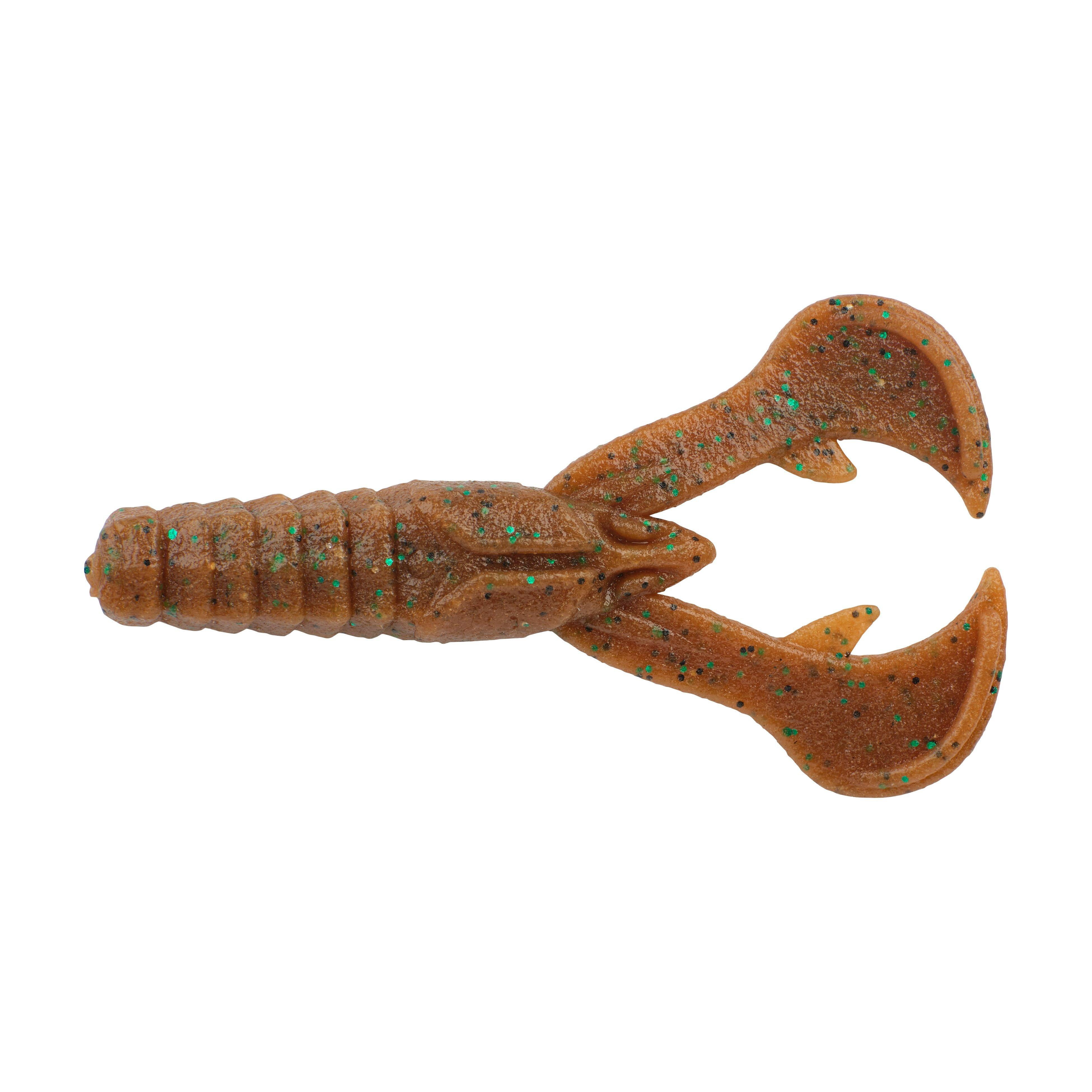 Berkley PowerBait® MaxScent Crud Craw, 4 in, Pumpkin Green Fleck ...