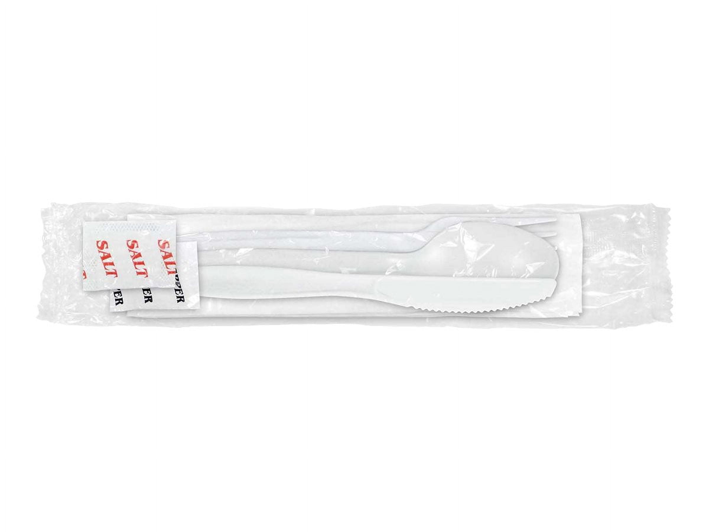 Berkley Square Individually Wrapped Plastic Assorted Cutlery Set Medium ...