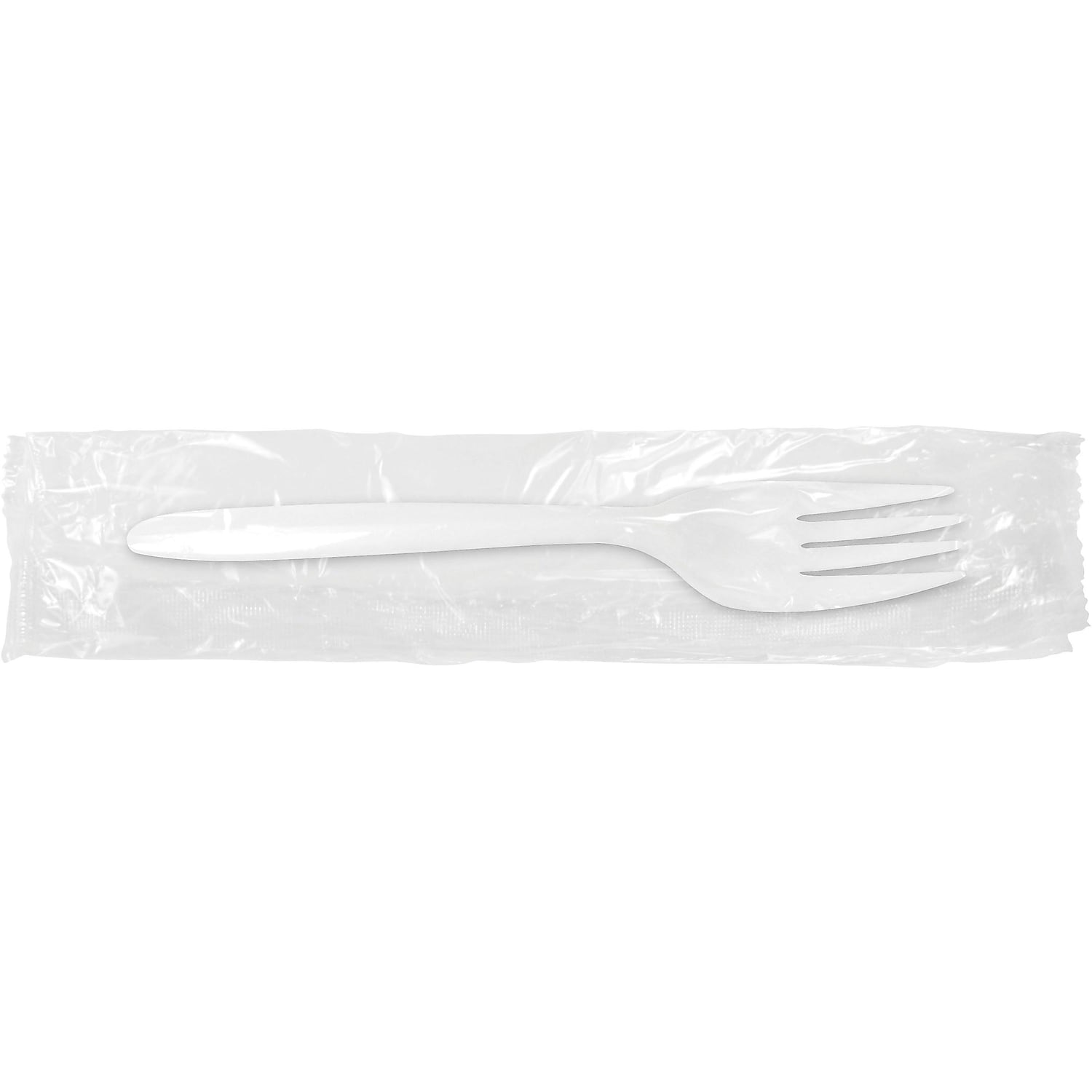 Berkley Square Individually Wrapped Polypropylene Forks Medium-Weight ...