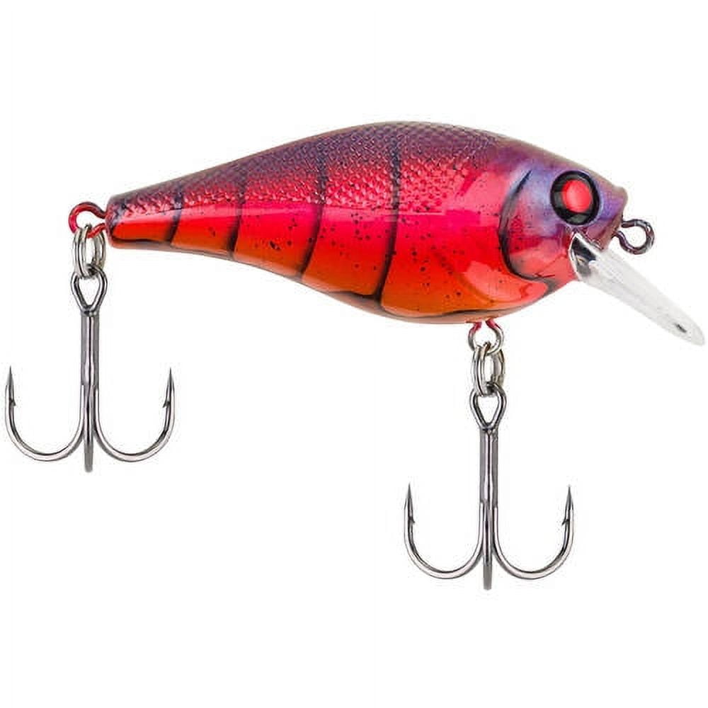 Berkley SquareBull Fishing Lure, Special Red Craw, 3/8 oz - Walmart.com