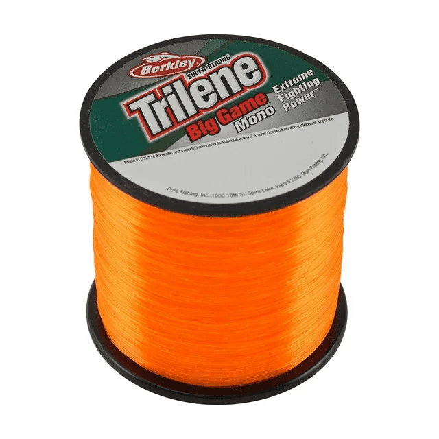 Berkley Trilene Big Game, Blaze Orange, 20lb 9kg Fishing Line - Walmart.com