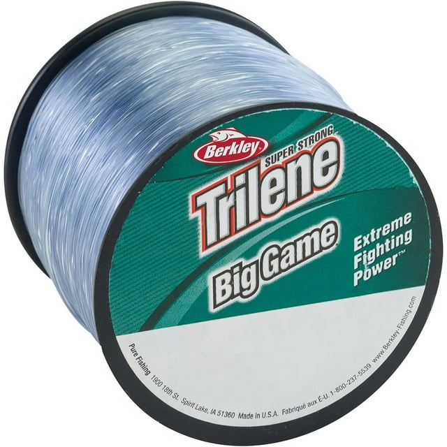 Berkley Trilene® Big Game™ Monofilament Fishing Line, Steel Blue, 15 lb ...