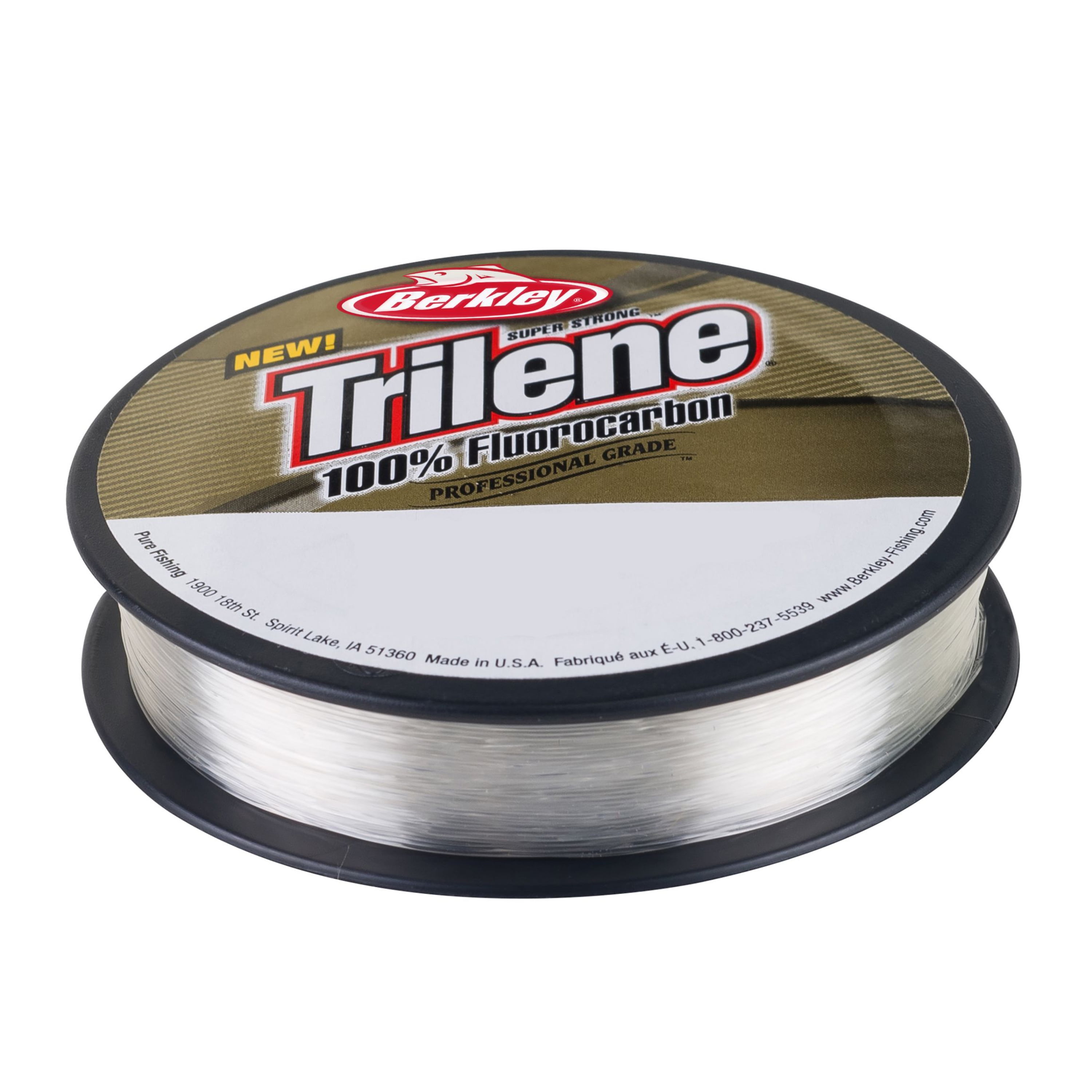 Berkley Trilene® 100% Fluorocarbon, Clear, 8lb | 3.6kg Fishing Line ...
