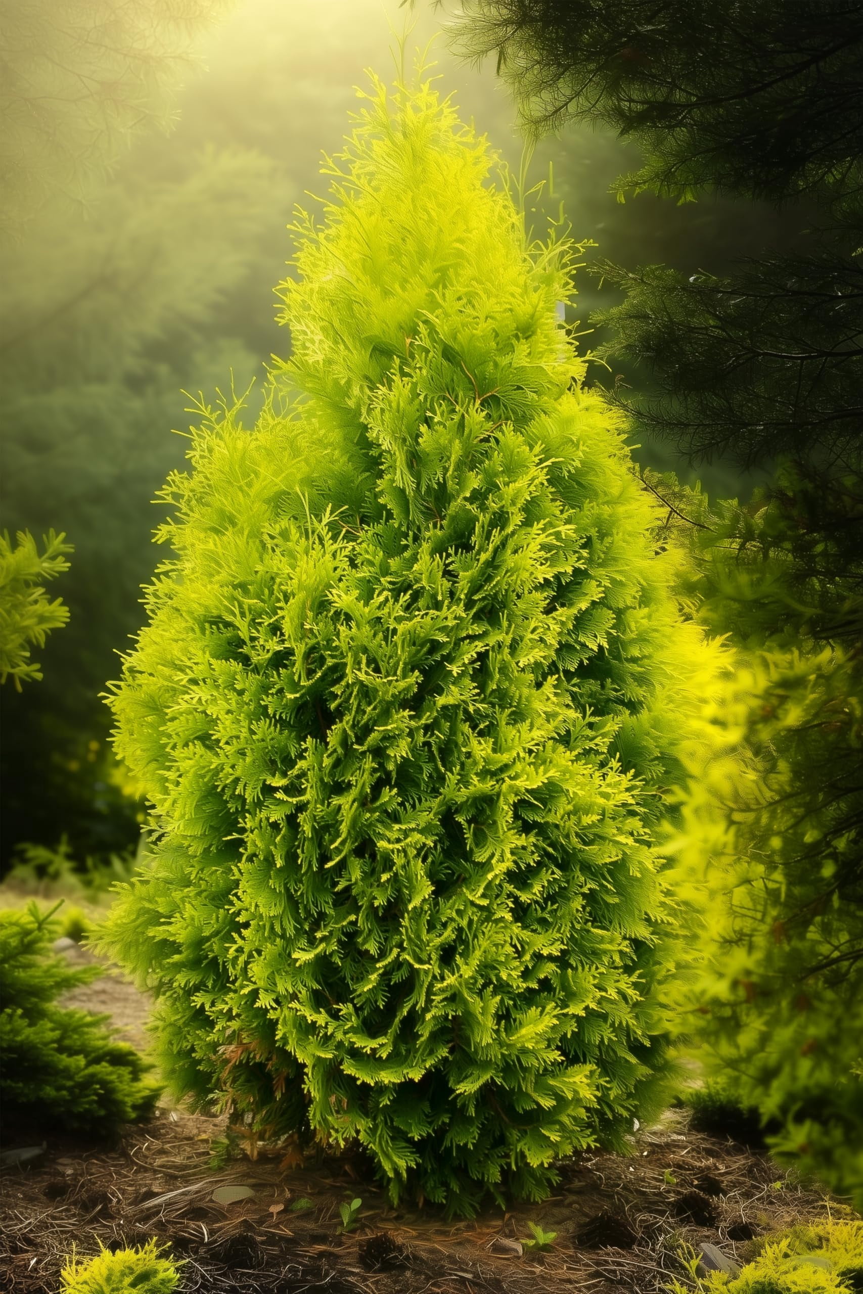 Berkman's Gold Arborvitae | Live Plants | Platycladus orientalis 'Aurea ...