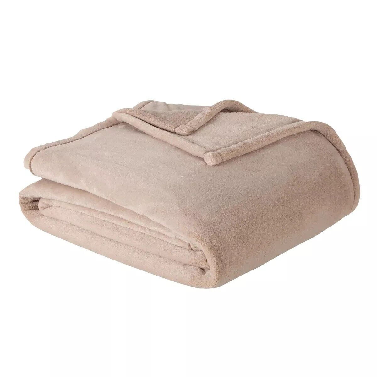 Berkshire Blanket & Home Co Luxe Loft King Blanket Beige 112" x 92 ...