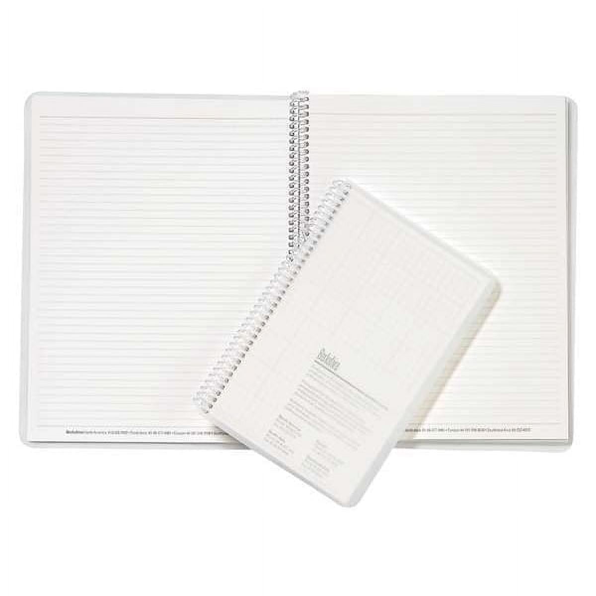 Berkshire Cleanroom Notebook,8 in,5 in,Grid BSNB.05081/4.2 - Walmart.com