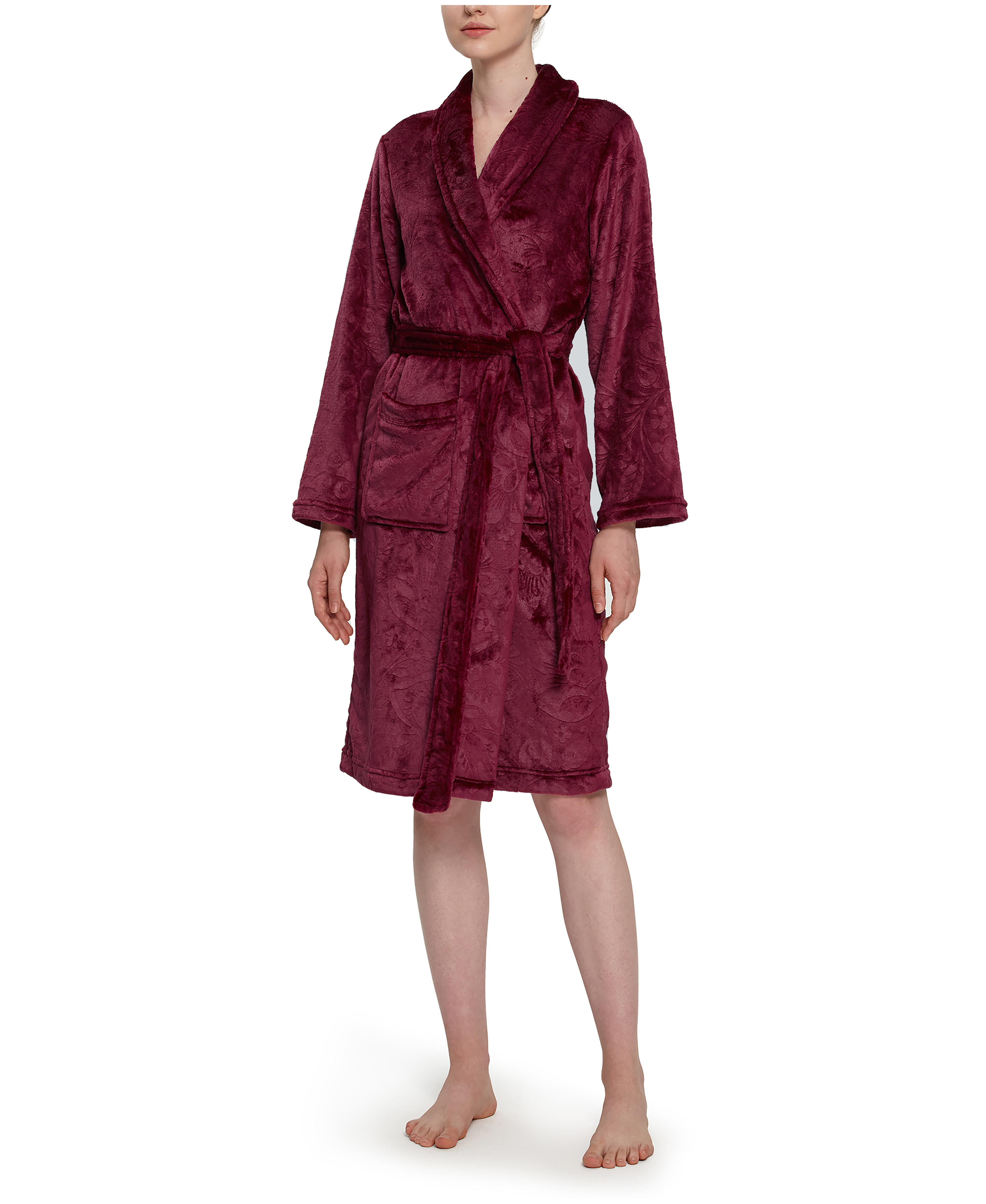 Berkshire Homewear Women's VelvetLoft Shawl Robe - Walmart.com