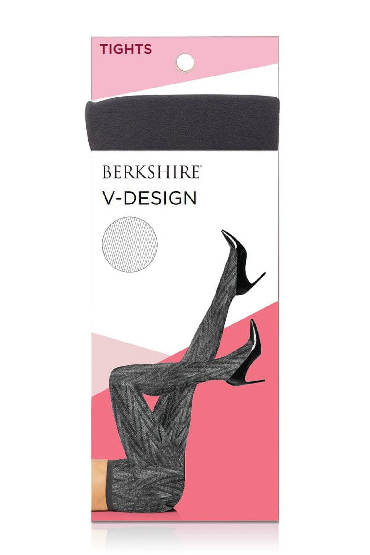 Berkshire V-design with Control Top and Reinforced Toe Tights 4800 ...