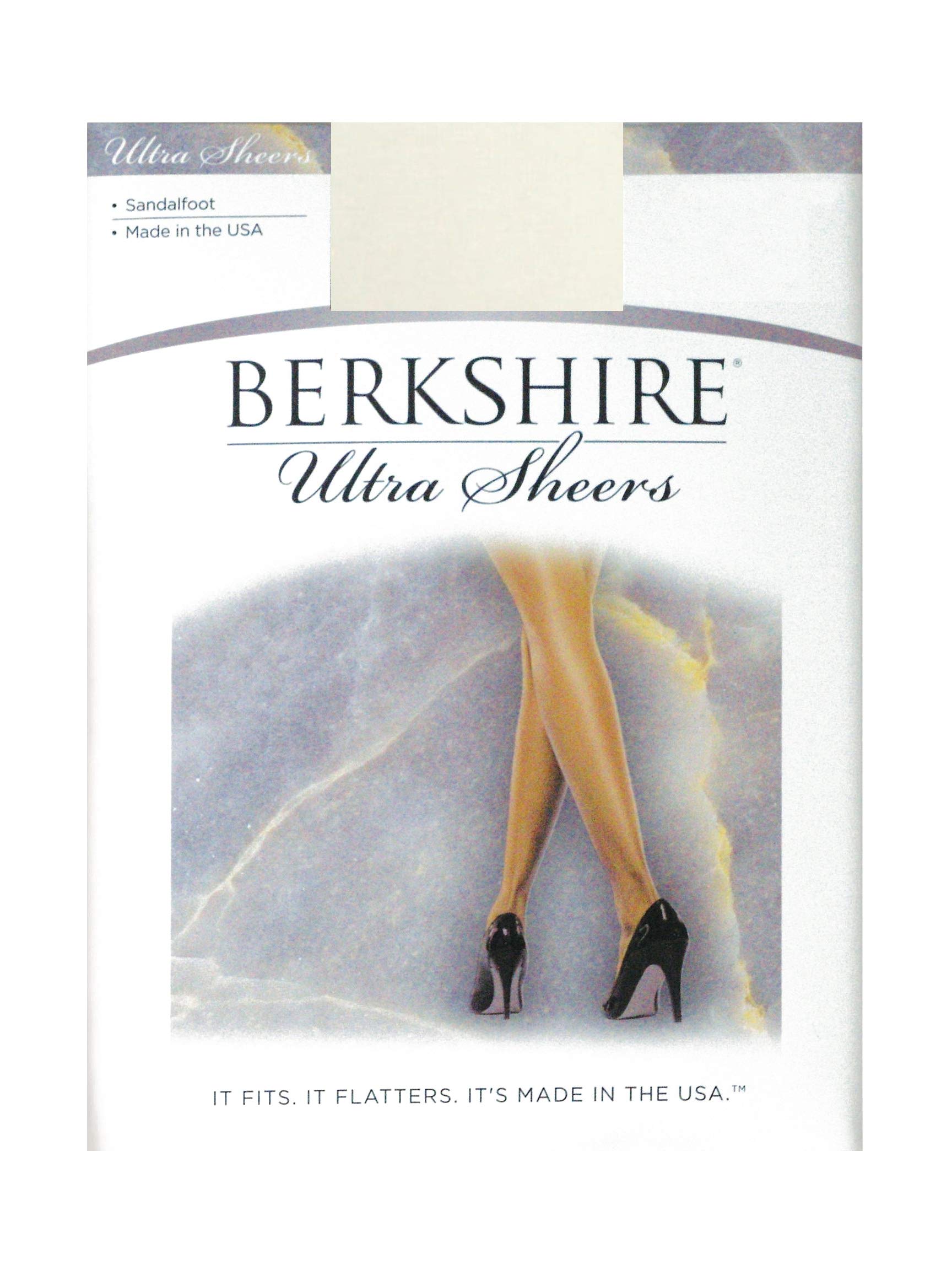 Berkshire Women's Ultra Sheer Non-Control Top Pantyhose - Sandalfoot ...