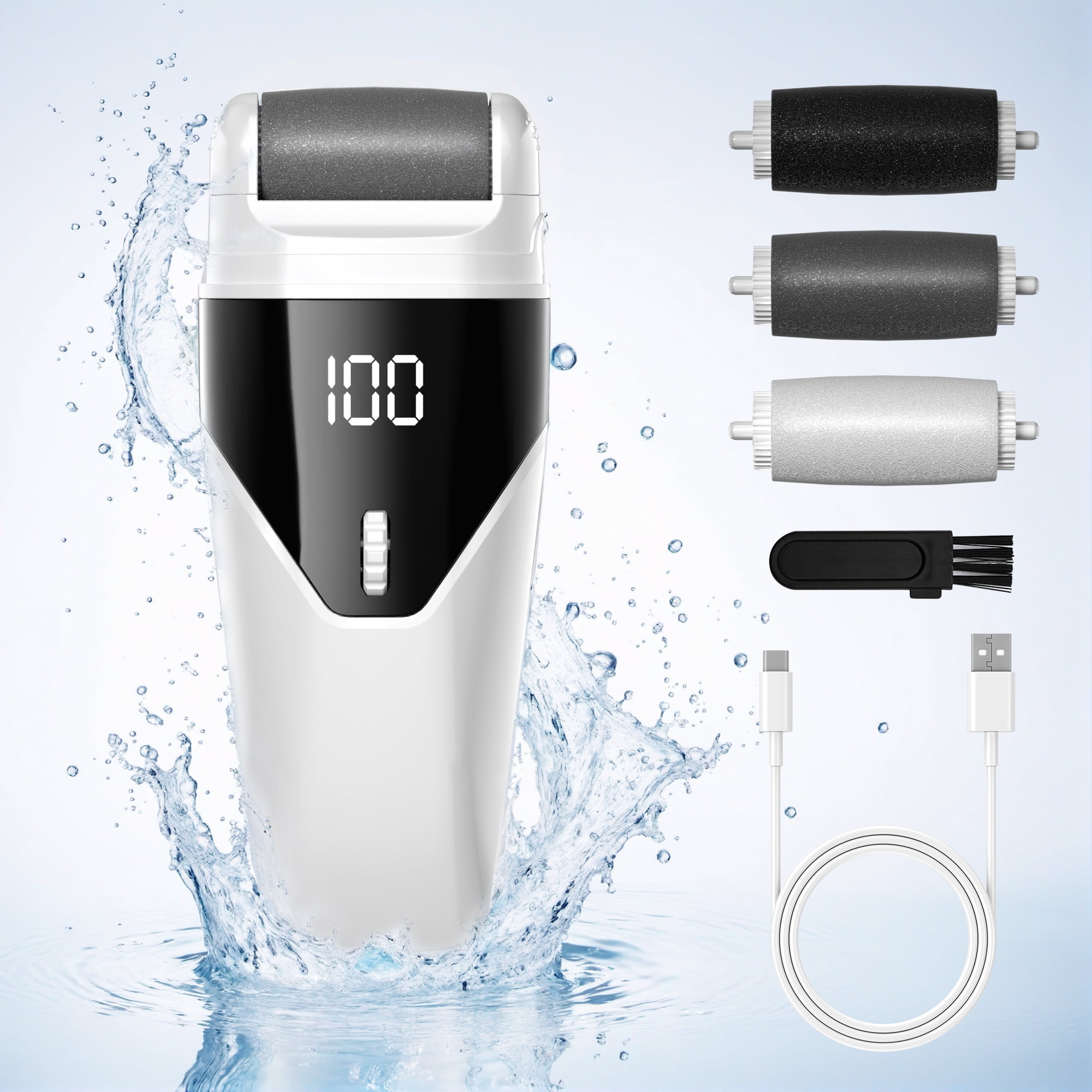 Berlaney Electric Feet Callus Removers Rechargeable,Portable Electronic ...