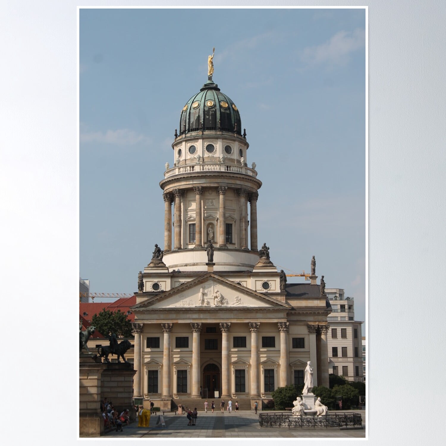 Berlin Buildings Poster Wall Art, Modern Wall Decor, 12x18 UNFRAMED ...
