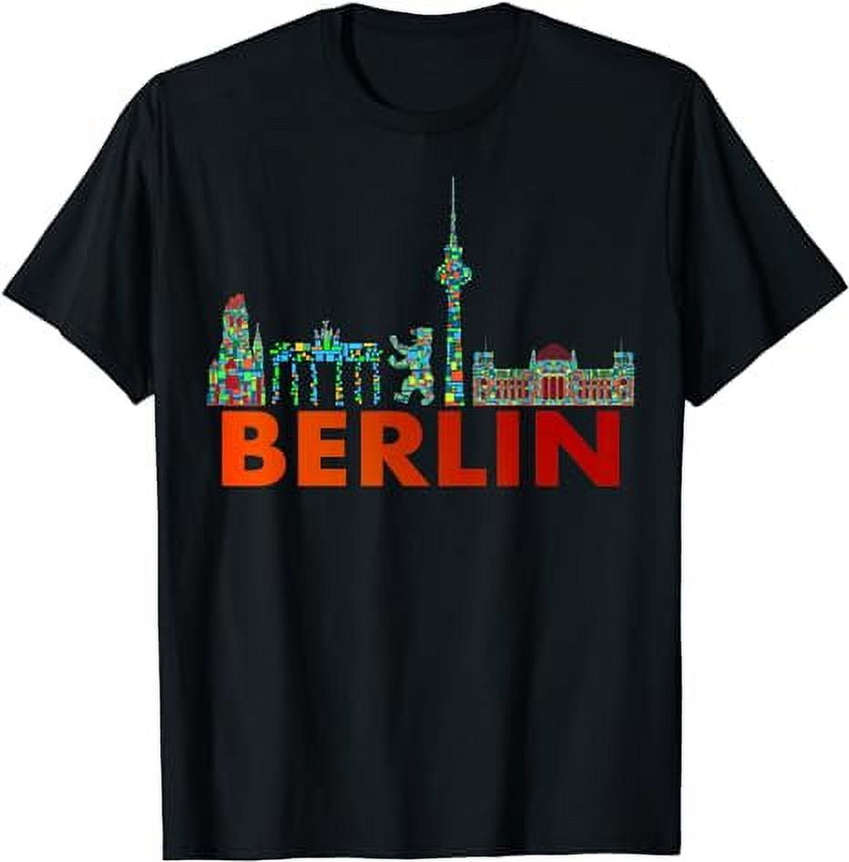 Berlin Design - Berlin Bear - I Love Berlin T-Shirt - Walmart.com