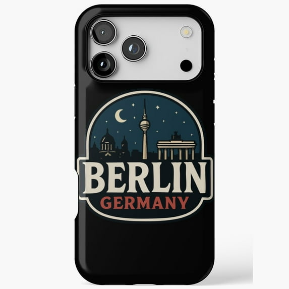 Berlin Germany Retro Scenic Travel Protective and Compatible iPhone 11 ...