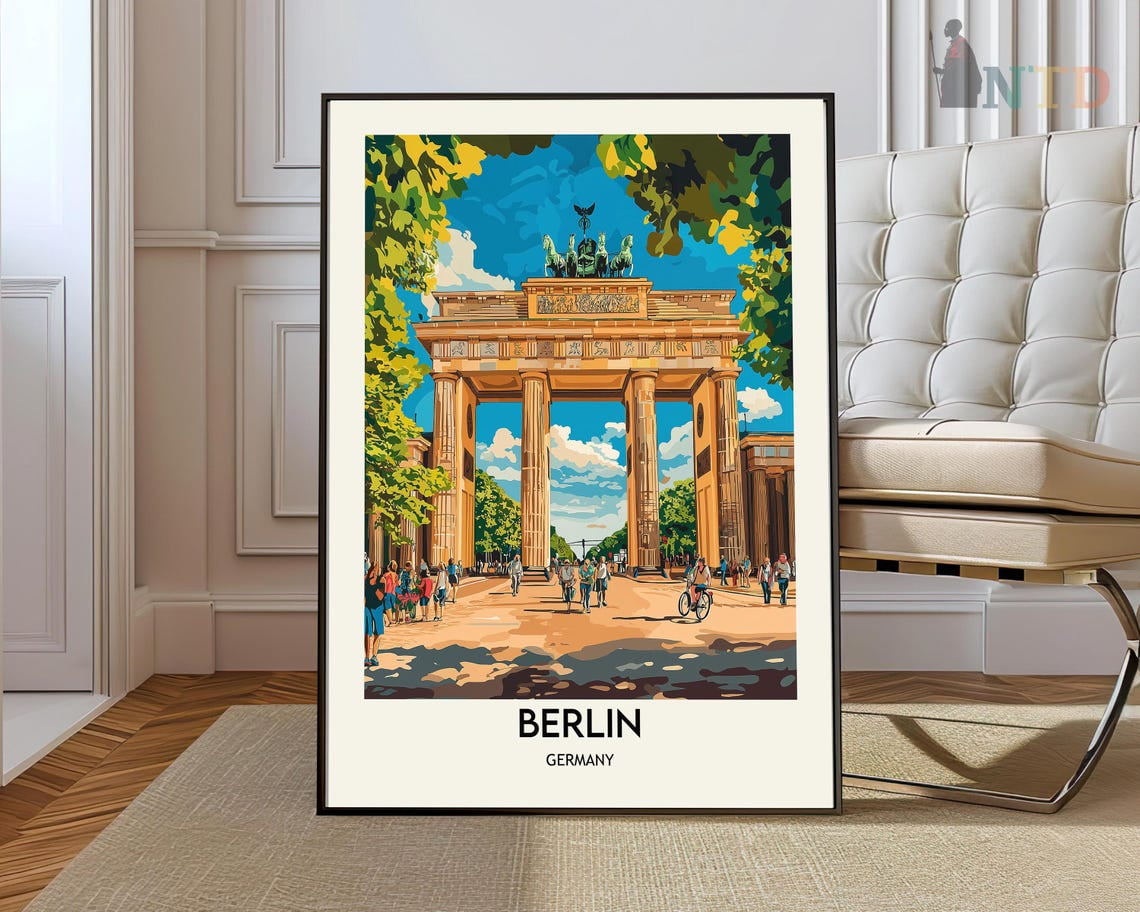 Berlin Poster, Berlinberlin Art Print, Berlin Print, Berlin Photo ...