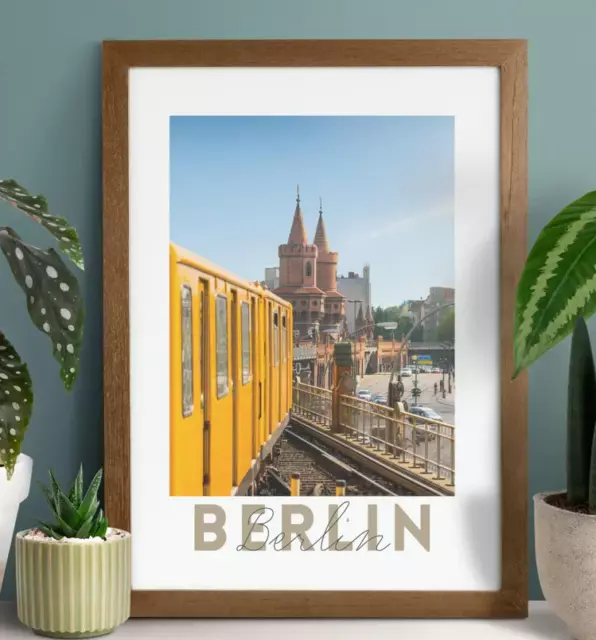 Berlin Poster, Germany Printable Wall Art, Travel Memories Berlin ...