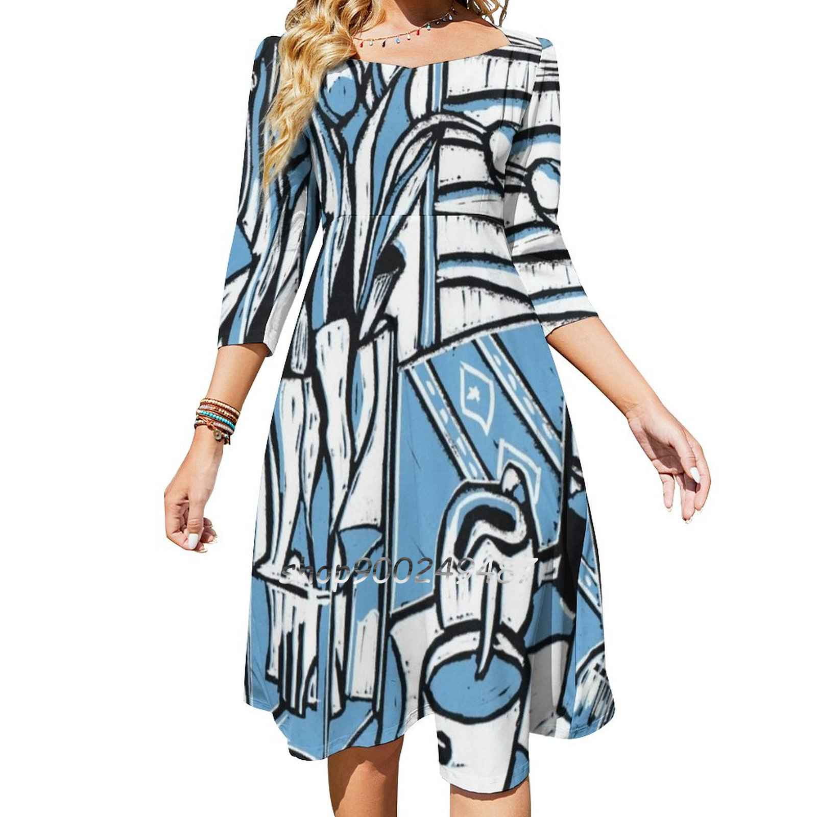 Berlin Skyline Evening Party Dresses Midi Sexy Dress Female Sweet One ...