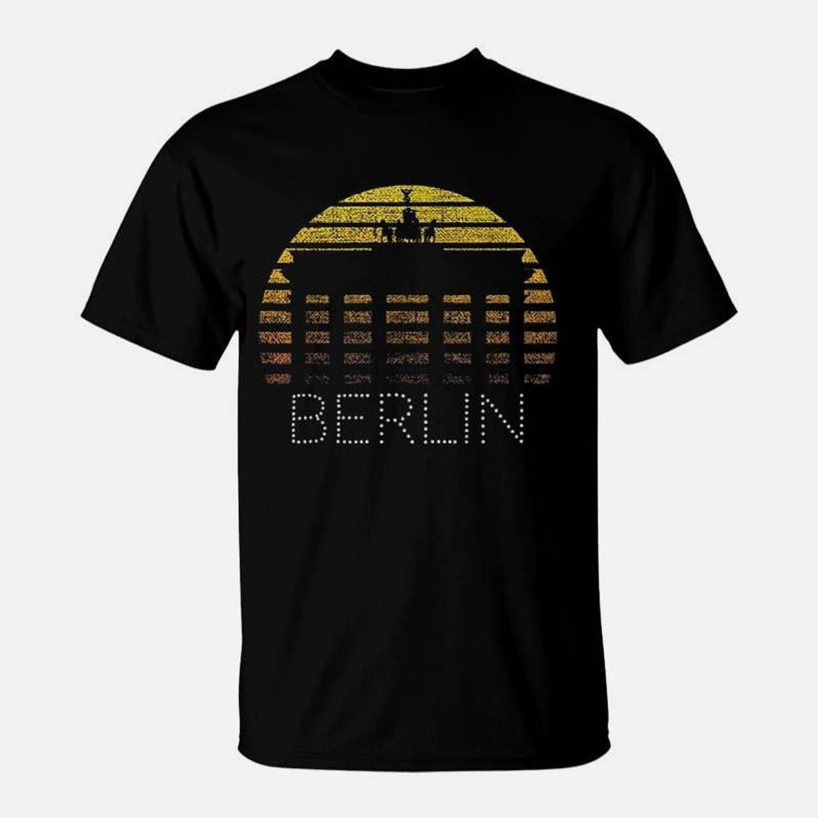 Berlin Skyline Germany Gate Berlin TShirt - Walmart.com