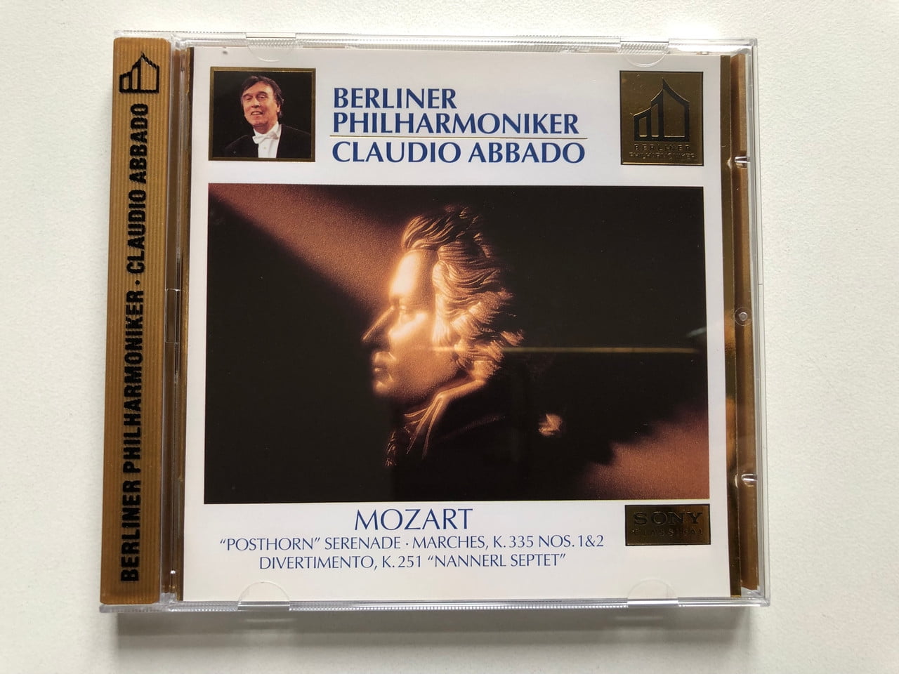 Berliner Philharmoniker, Claudio Abbado - Mozart: "Posthorn" Serenade, Marches, K.335 Nos. 1 & 2 ...