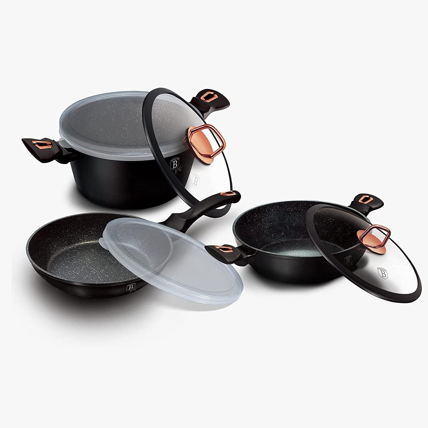 Berlinger Haus Cookware Set – Turbo Induction Based and Elegant Design ...