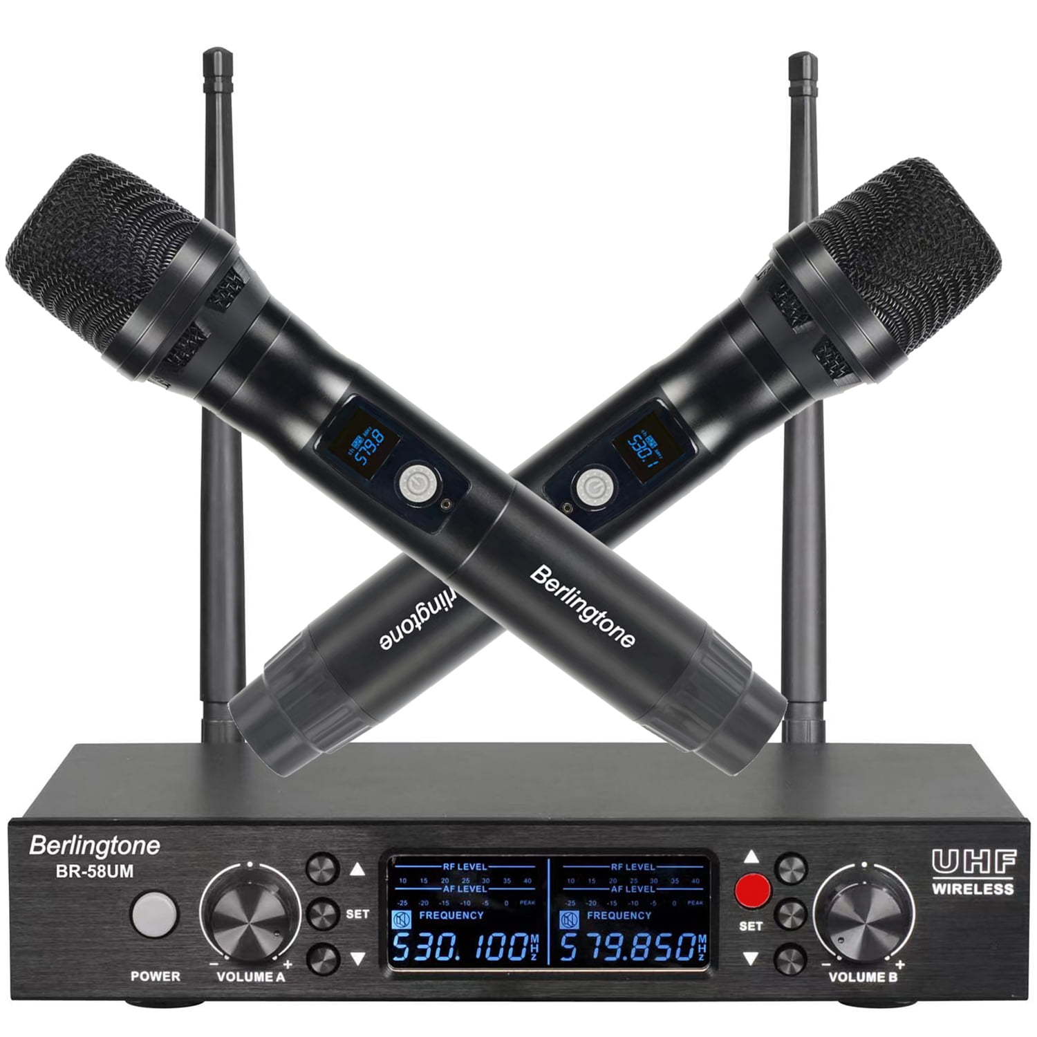 Berlingtone BR-58UM UHF Professional Handheld Wireless Microphone ...