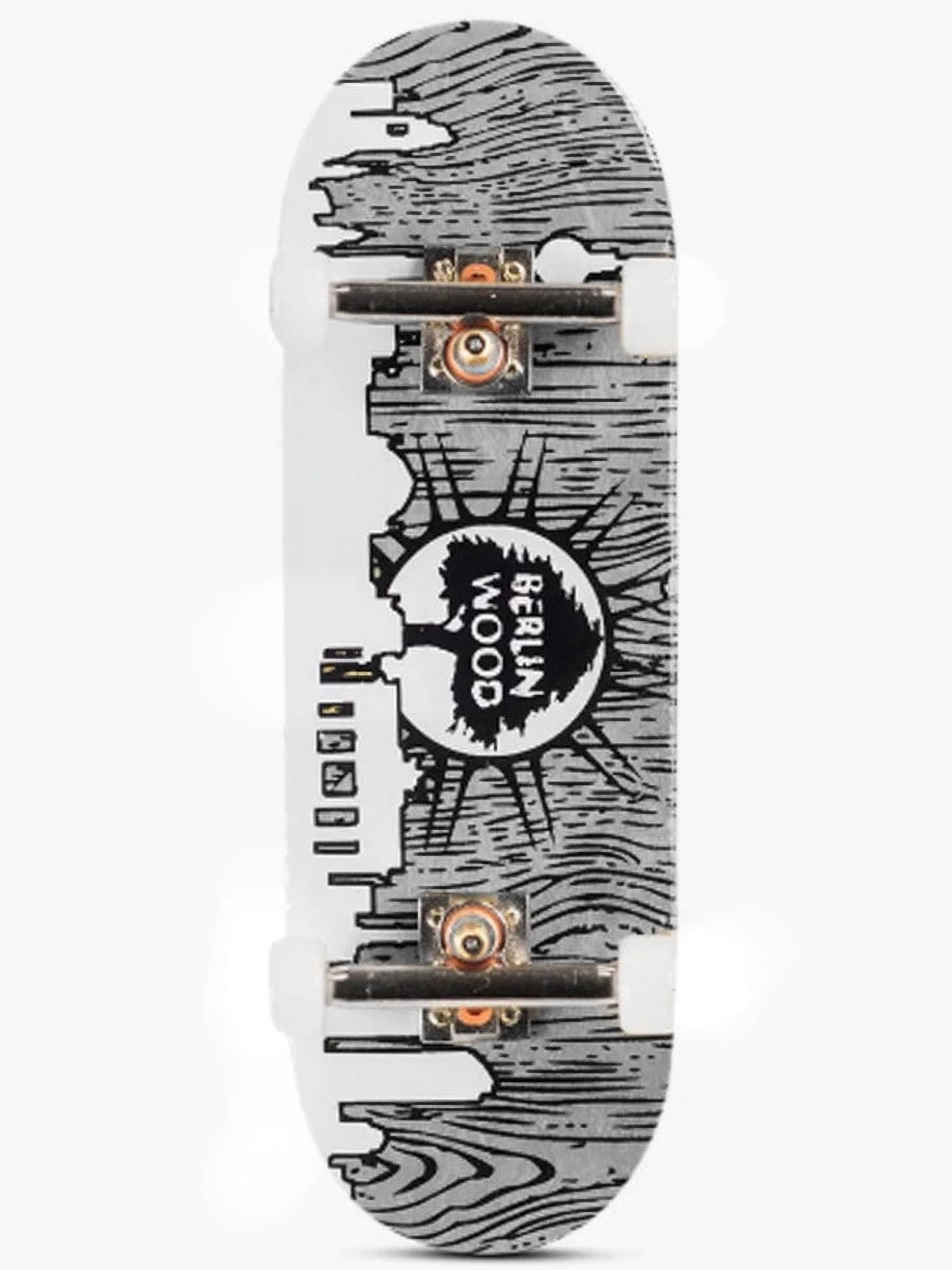Berlinwood Fingerboard Complete - BW Skyline Gray, 32mm - Wide Low ...