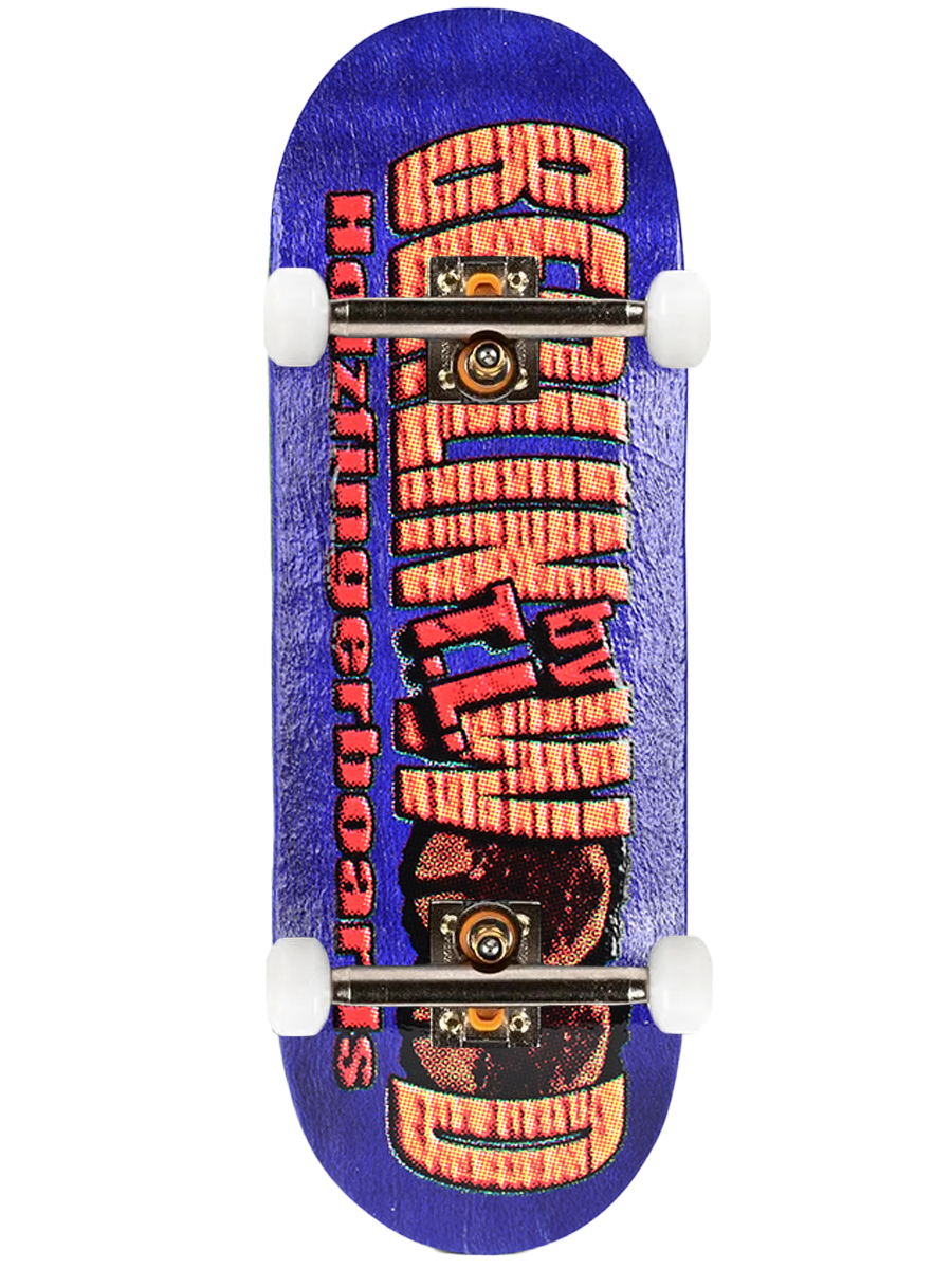 Berlinwood Fingerboard Complete - Old School BW Purple, 33mm - Wide Low ...