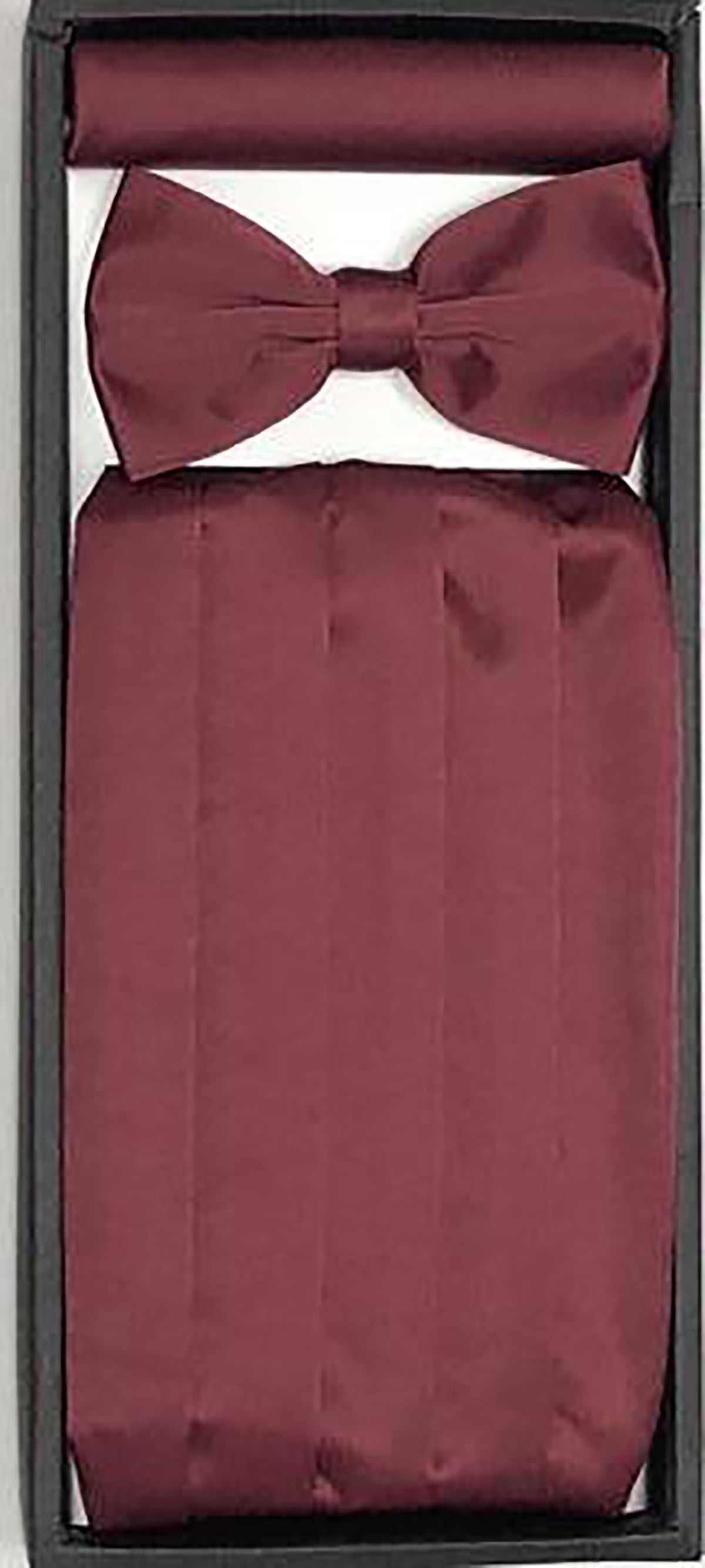 Berlioni Men's Formal Cummerbund Bowtie Hanky Set Tuxedo Accessories ...