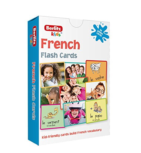 Pre-Owned Berlitz Language: French Flash Cards (Berlitz Flashcards ...