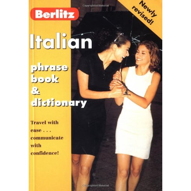 Pre-Owned Berlitz Italian Phrase Book (Paperback) 2831578442 ...