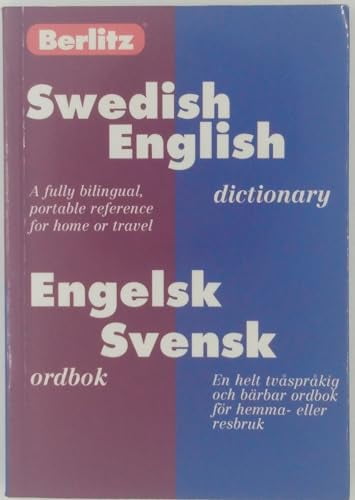 Pre-Owned Berlitz Swedish-English Dictionary (Paperback) 2831563852 9782831563855 - Walmart.com